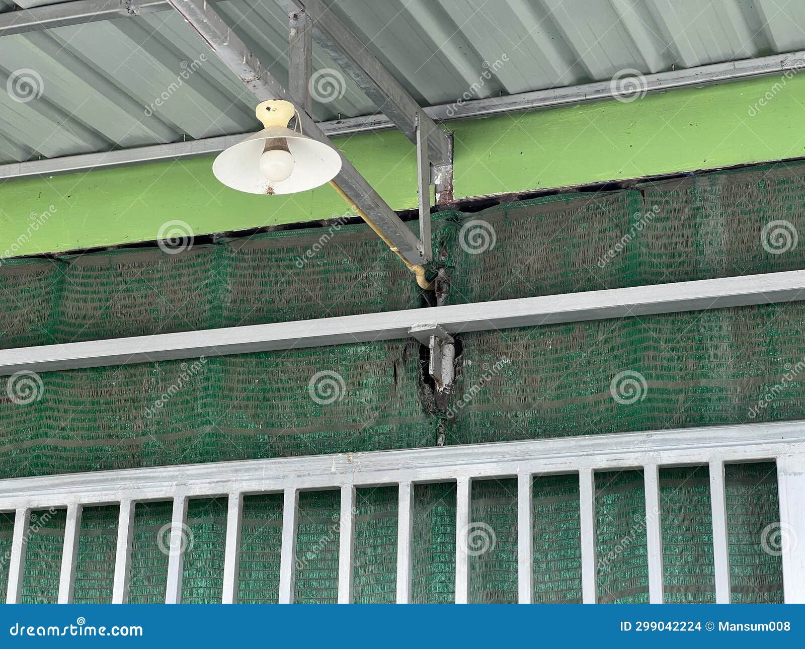 The roof and light bulb stock photo. Image of system - 299042224