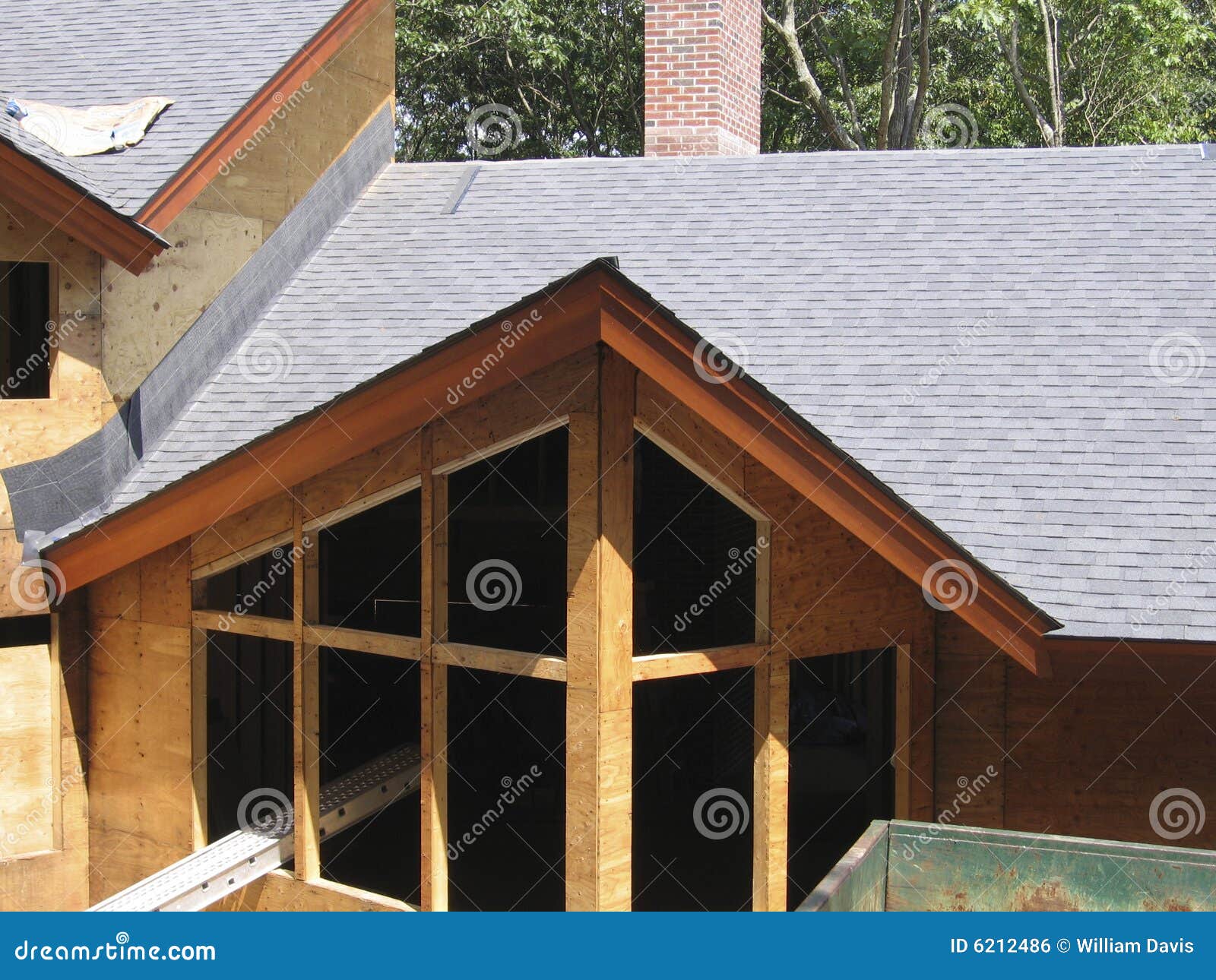 Roof-line - 1 stock photo. Image of framing, frame, leaf - 6212486