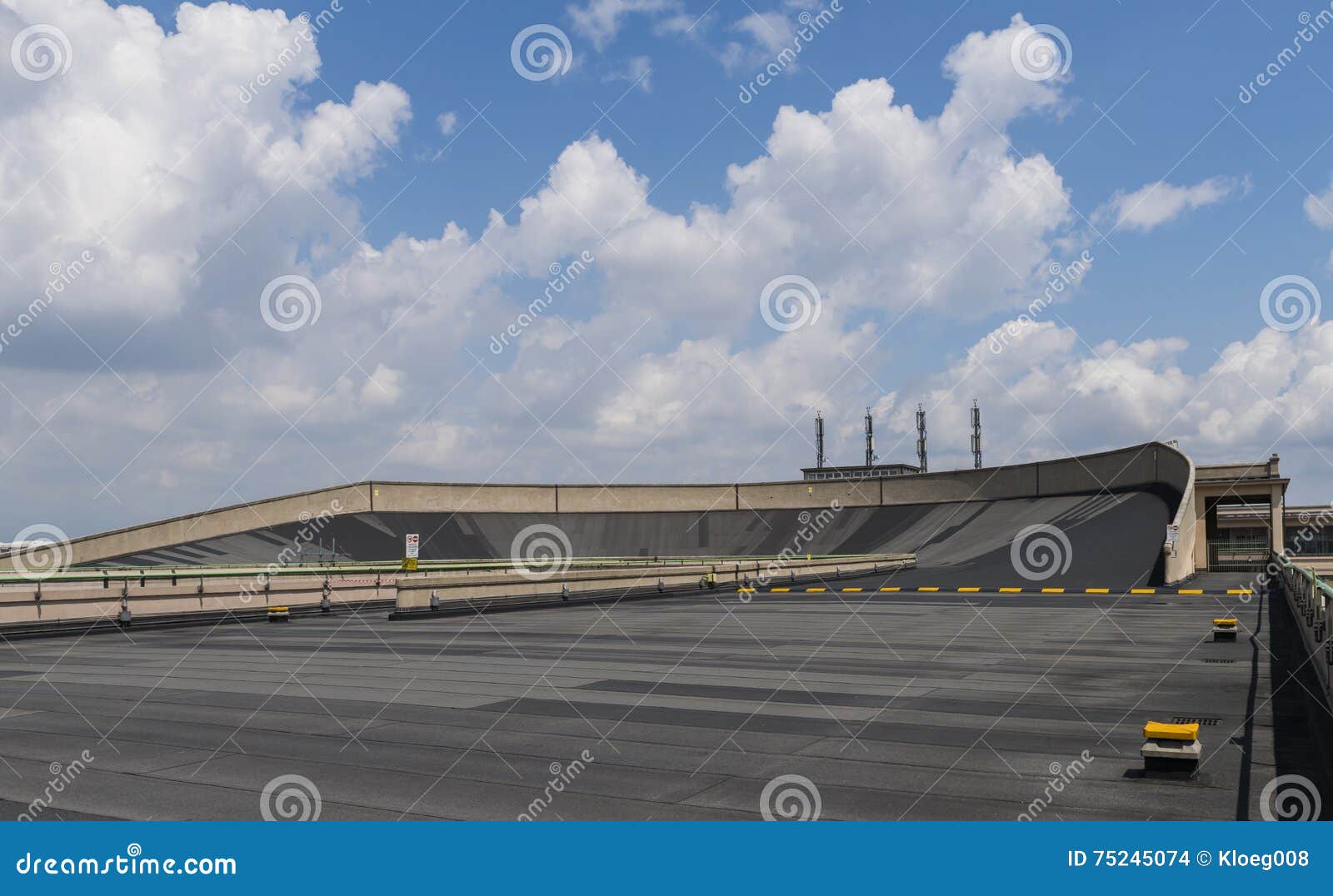 Roof Lingotto Building Test Track Stock Photos - Free & Royalty-Free ...