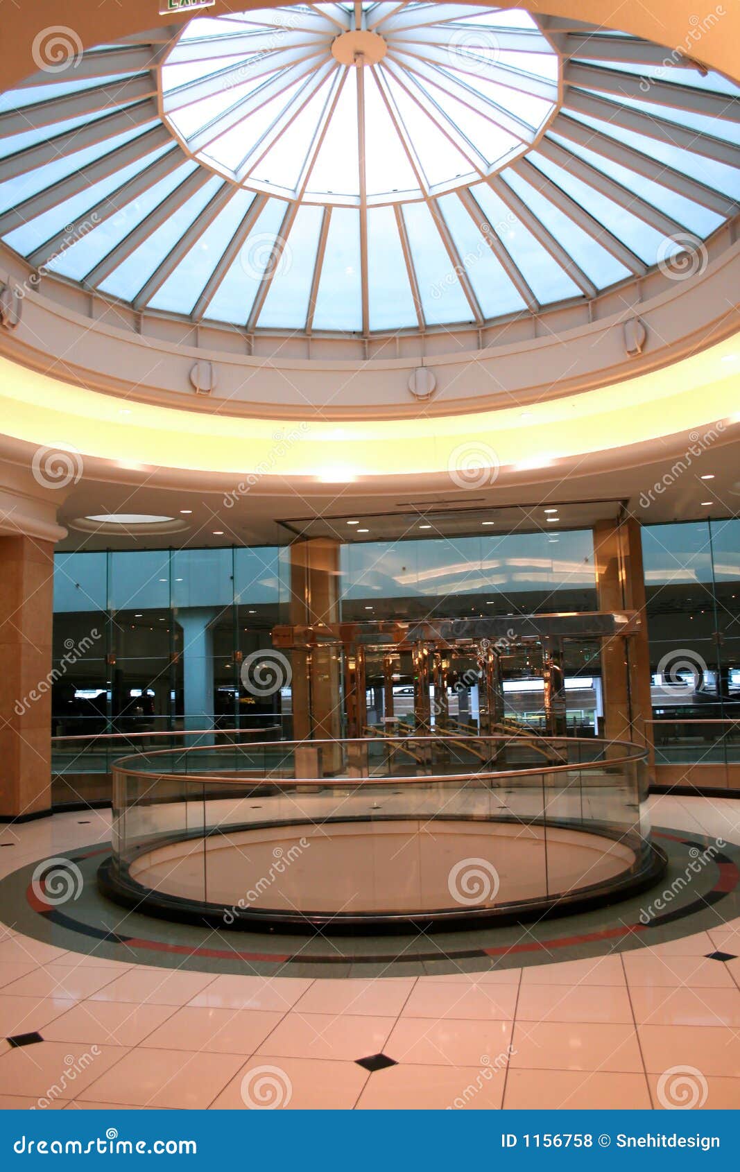 Roof of mall stock photo. Image of plaza, building, retail - 1156758