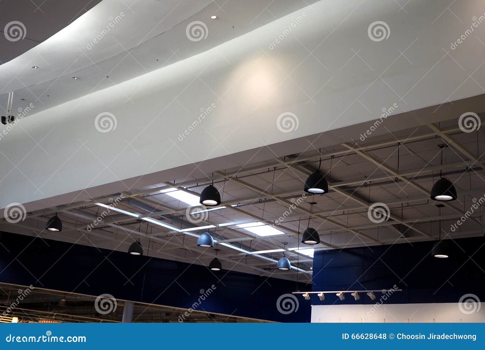 Roof in mall stock photo. Image of shopping, store, building - 66628648