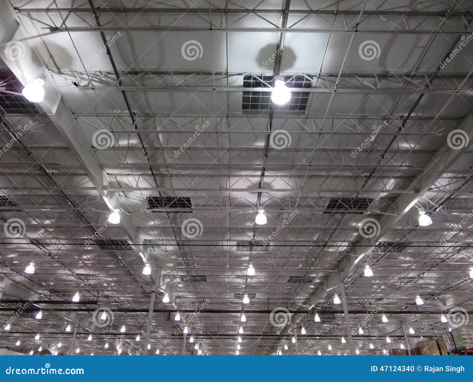 Roof of a modern building stock photo. Image of supermarket - 47124340