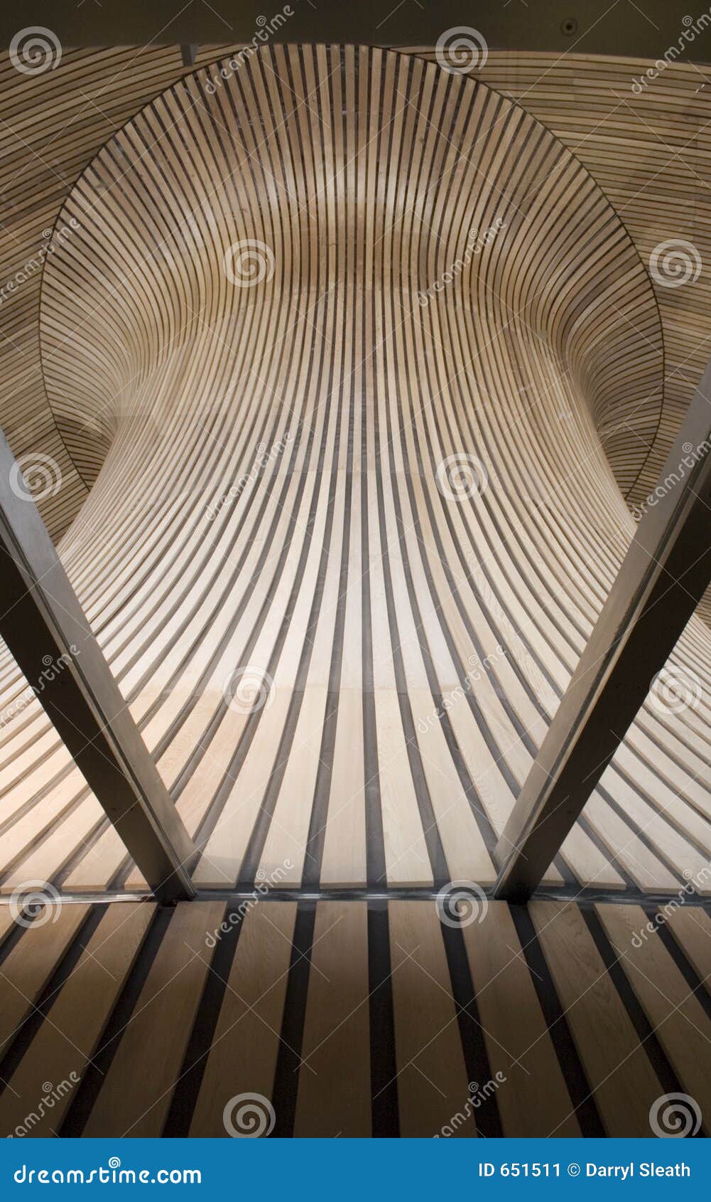 Roof of the New Welsh Assembly Building. Stock Image - Image of design ...