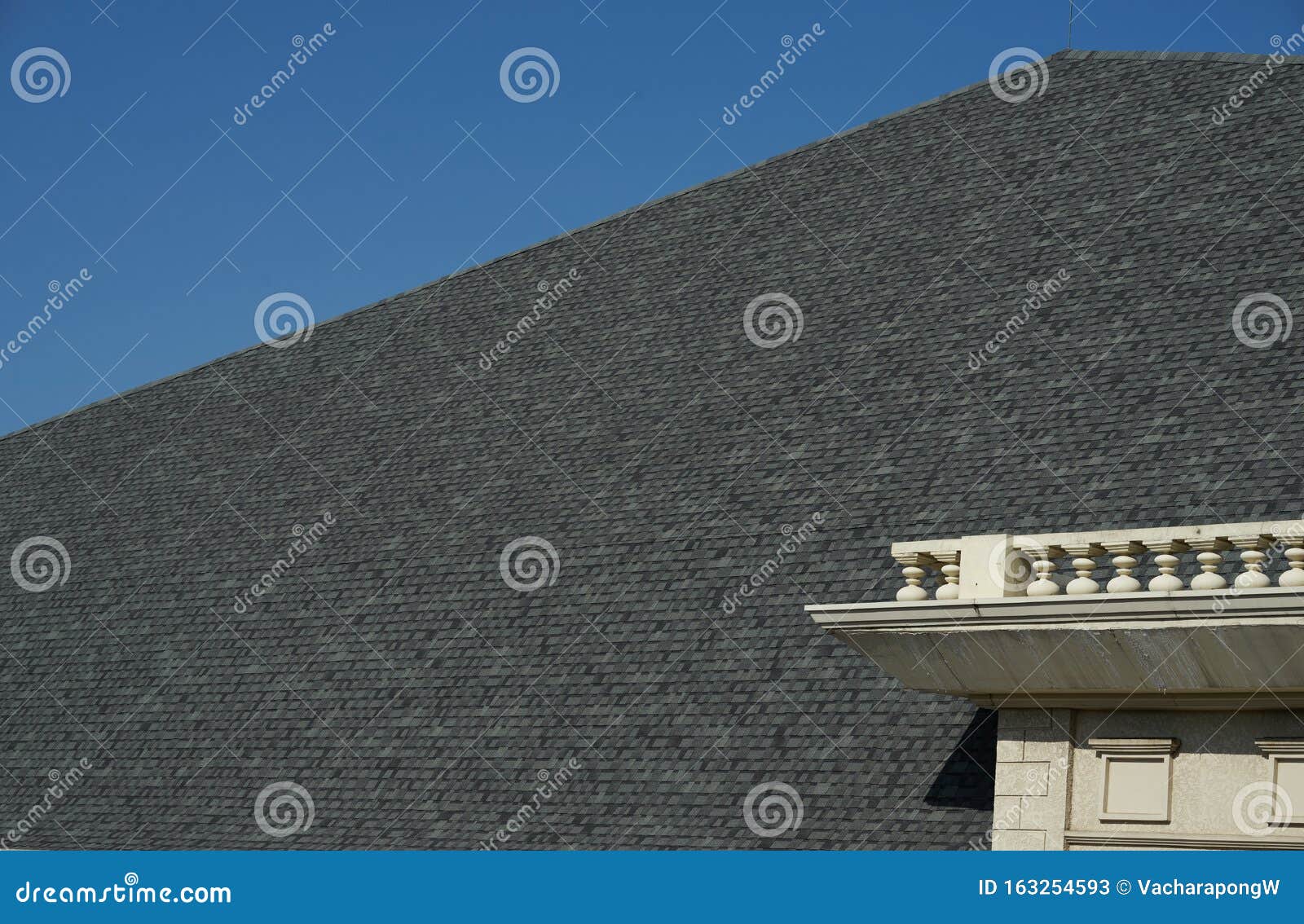 Roof of Old Historic Castle Made of Tile in Day Light Stock Image ...