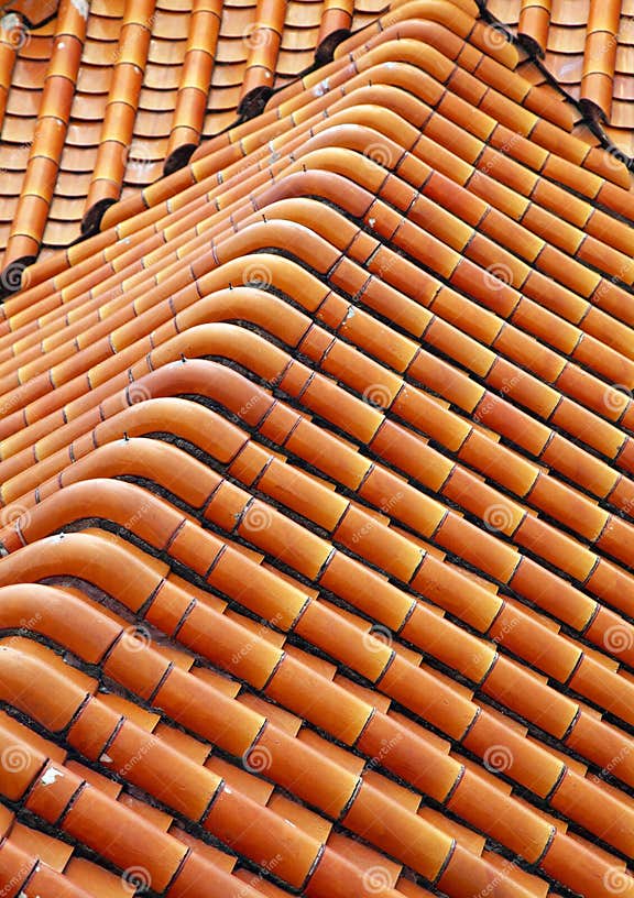 Roof Pattern stock photo. Image of oriental, yellow, glaze - 19203654