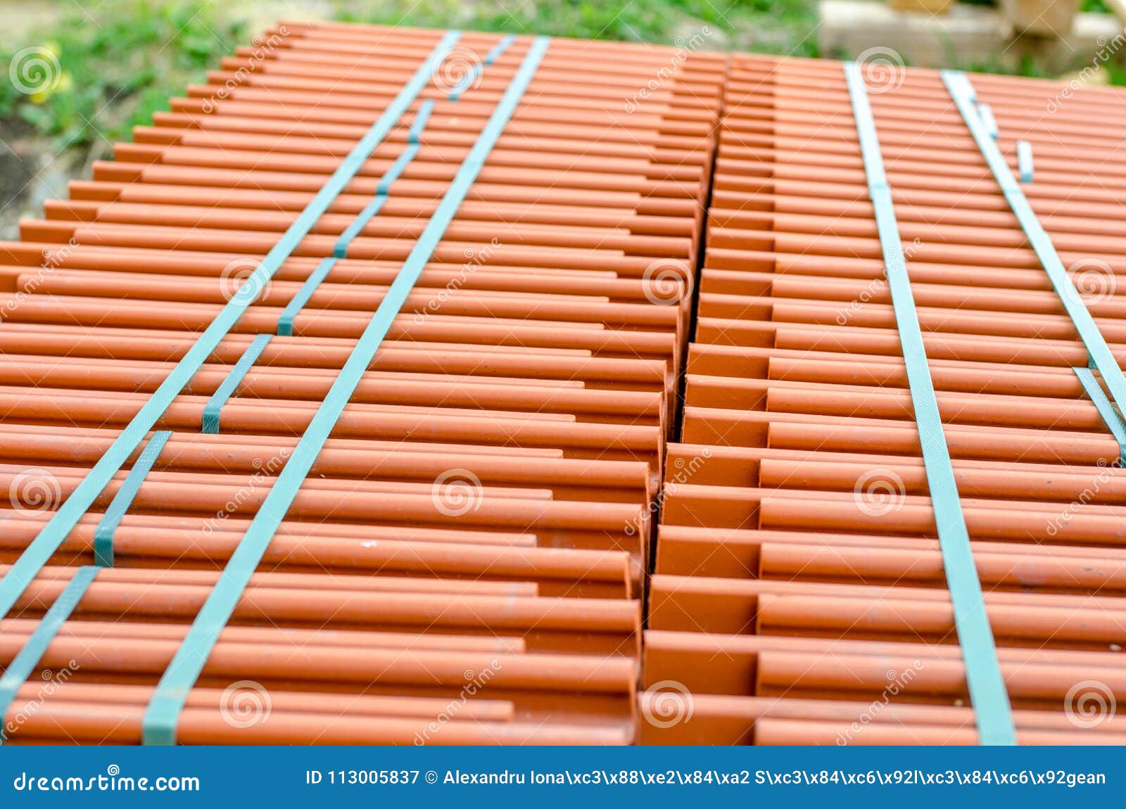 Roof shingles in a stack stock image. Image of rooftop - 113005837