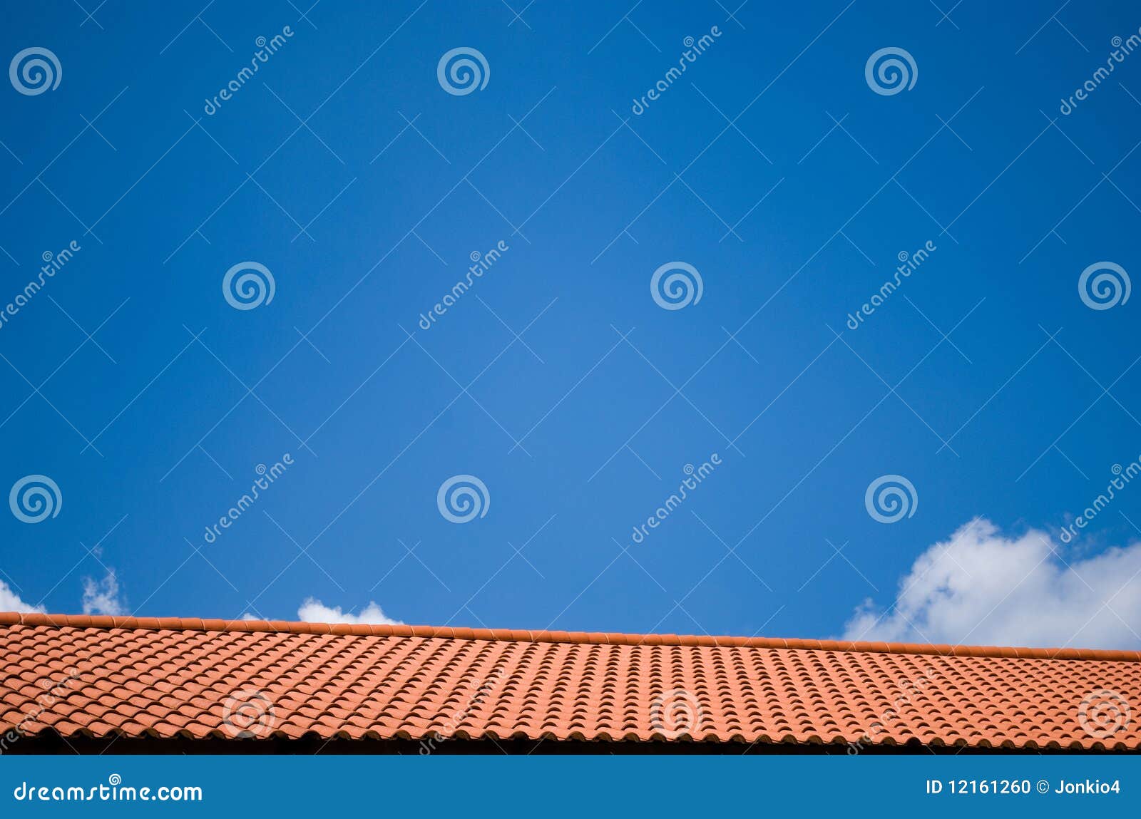 Roof and sky stock photo. Image of ceramic, arts, tiles - 12161260