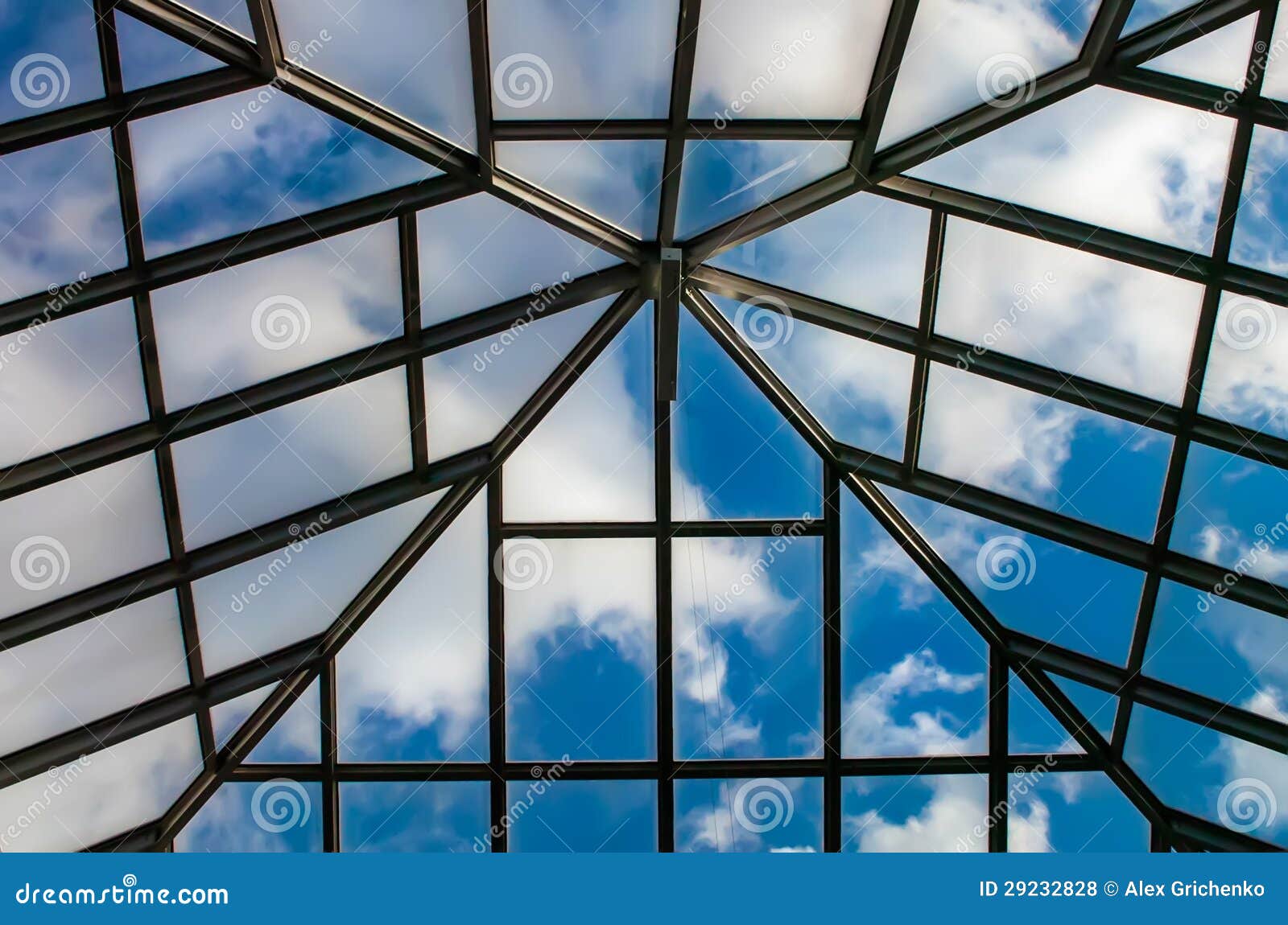 Roof skylight with sky stock photo. Image of floor, form - 29232828