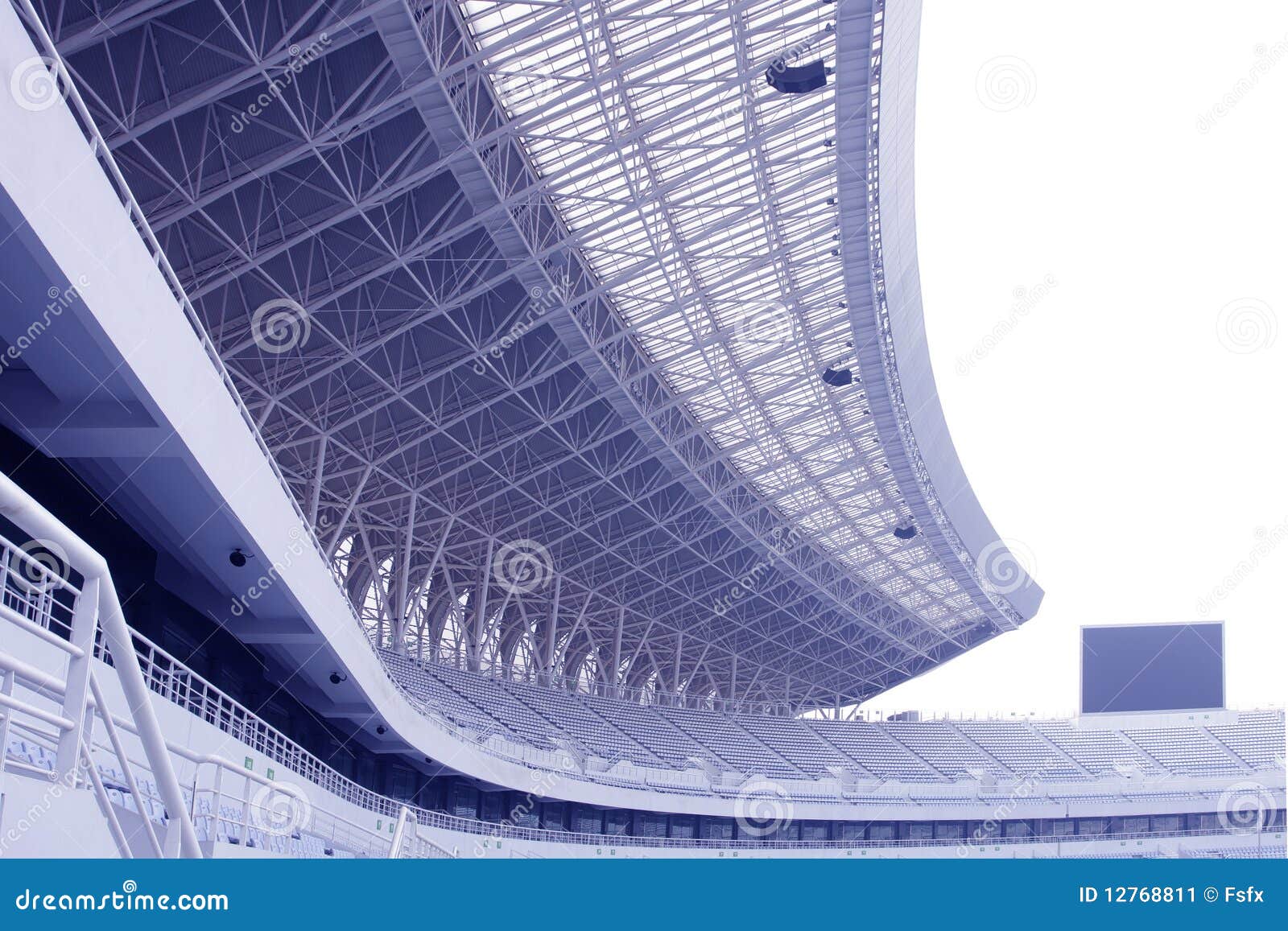 Roof of the stadium stock image. Image of china, games - 12768811
