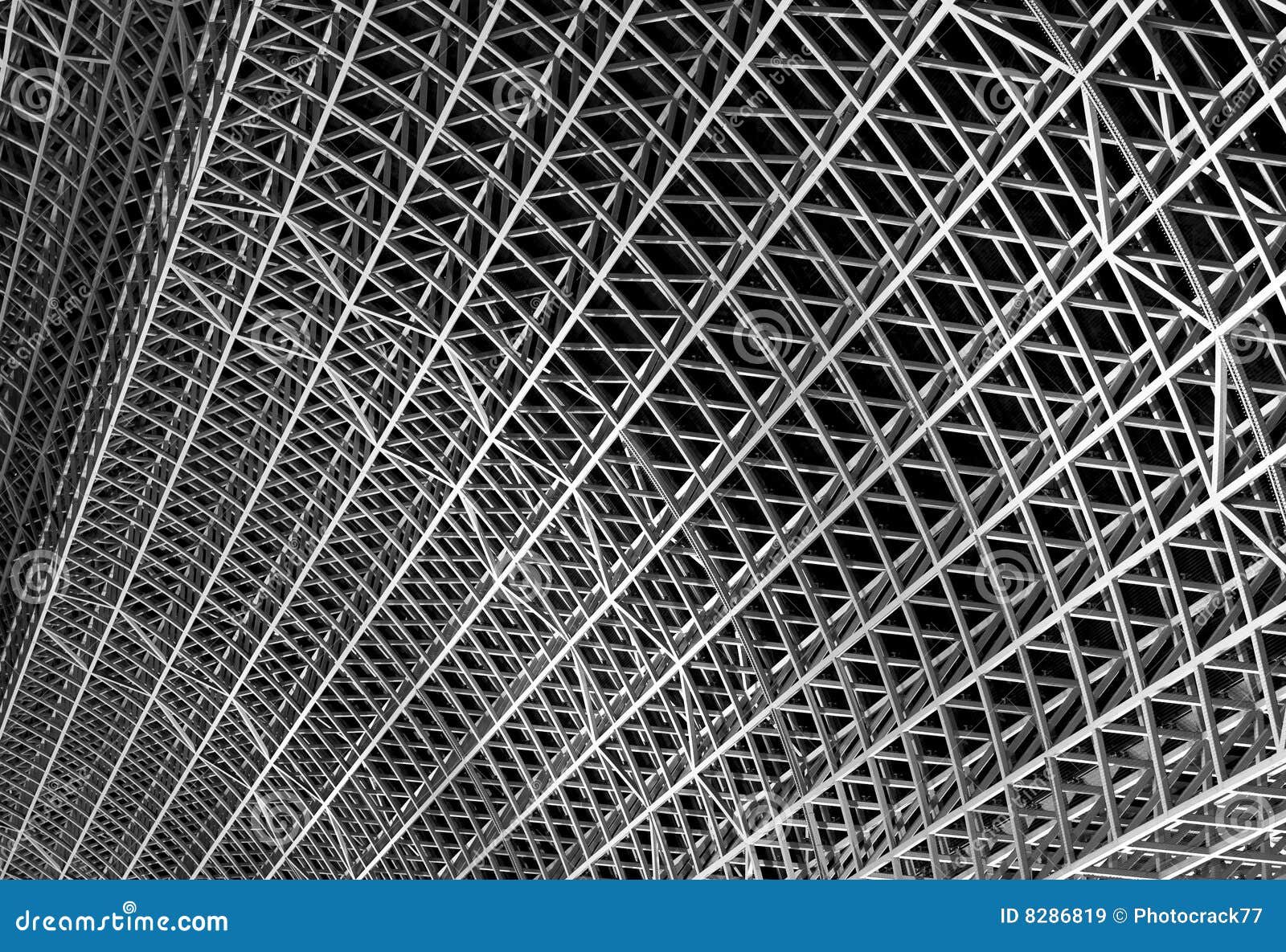 Roof steel structure stock image. Image of industry, building - 8286819