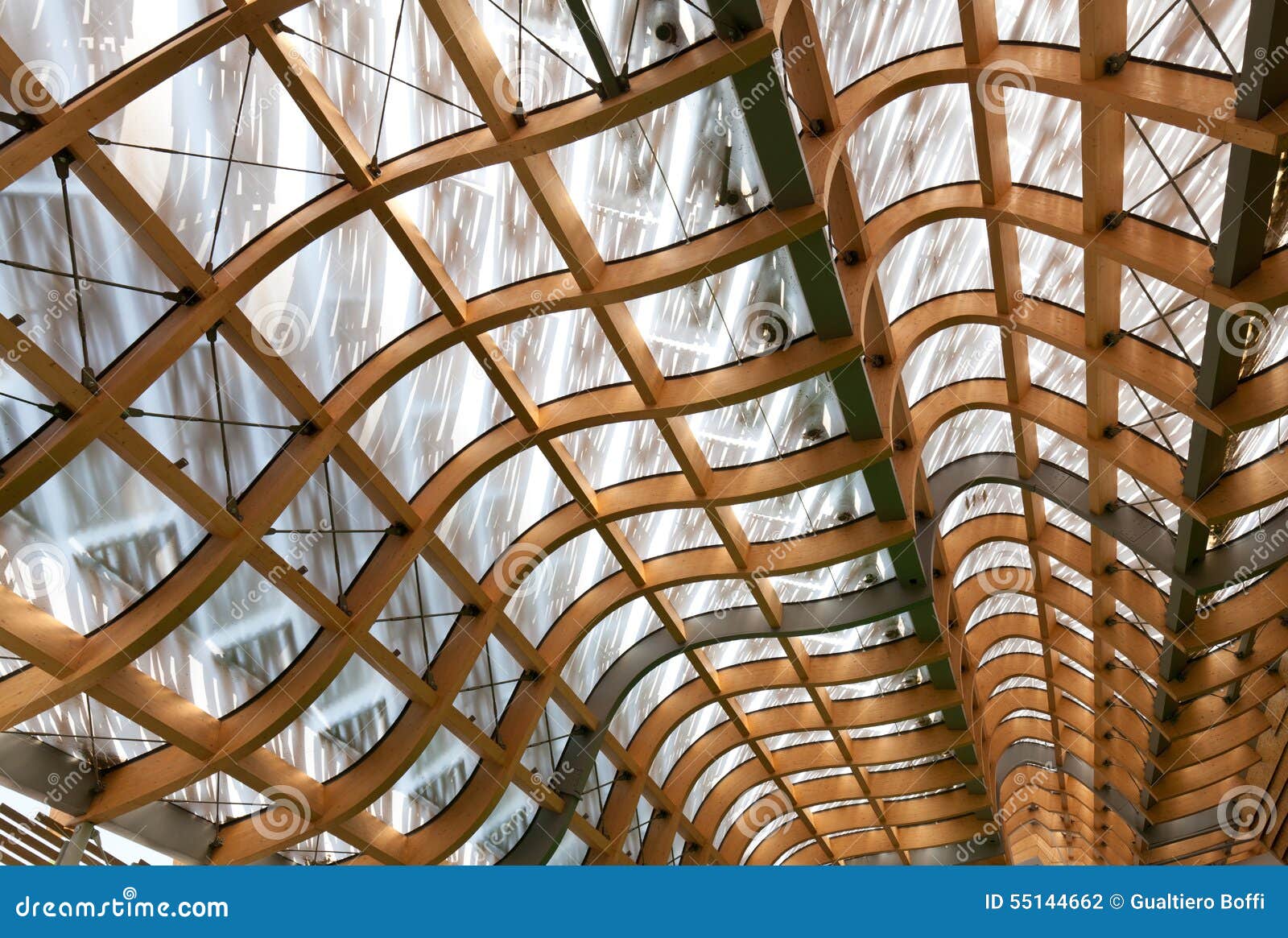 Roof structure stock photo. Image of indoor, inside, wood - 55144662
