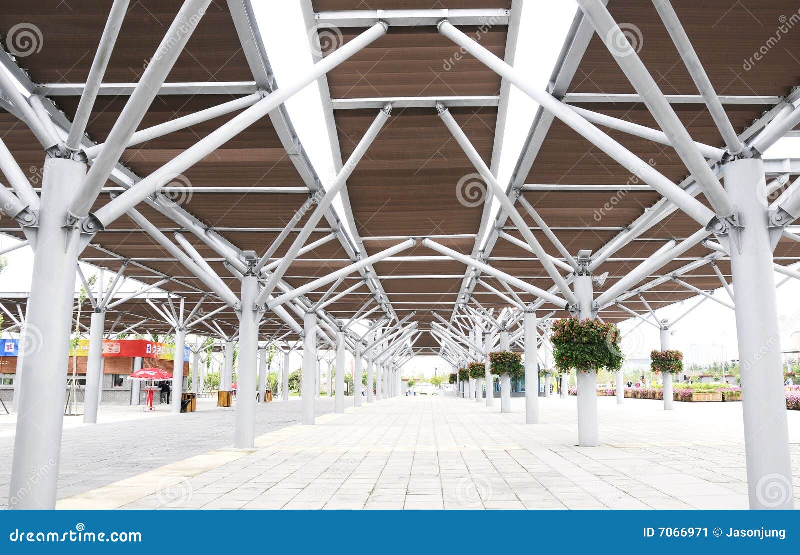Roof Structure Of The Station Picture. Image: 7066971