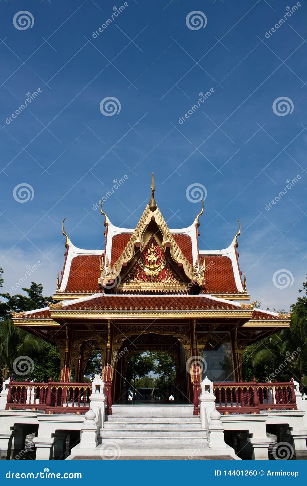 Roof of Thai Architecture,in Thailand Stock Photo - Image of facade ...