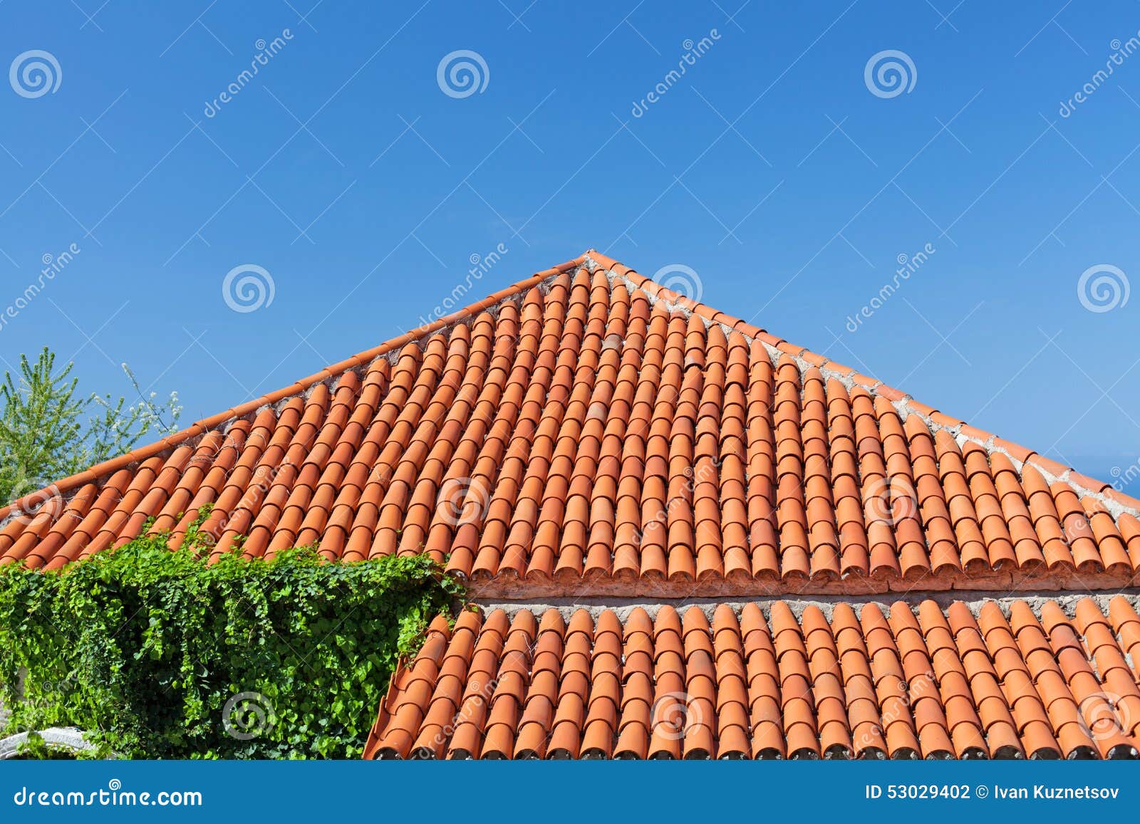 Roof tile pattern stock photo. Image of pattern, modern - 53029402