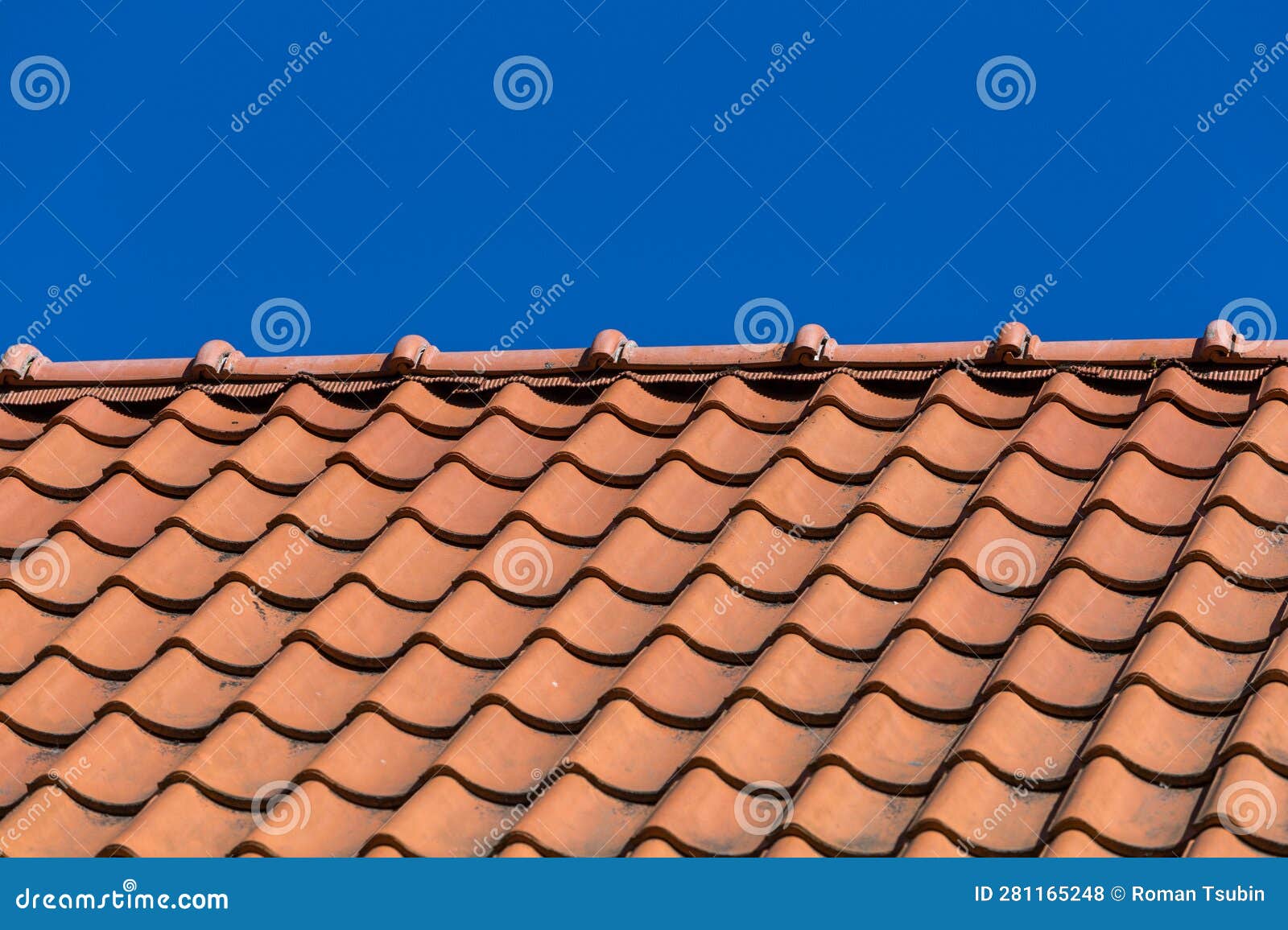 Roof tile pattern stock photo. Image of line, mosaic - 281165248