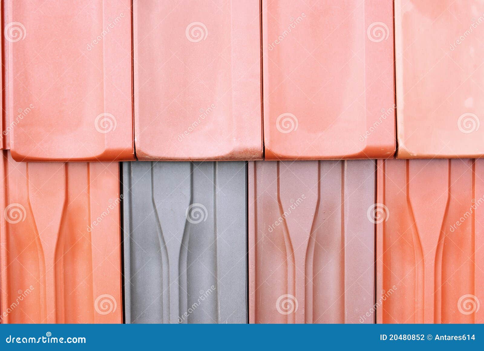 Roof tiles stock photo. Image of ceramic, level, tiling - 20480852
