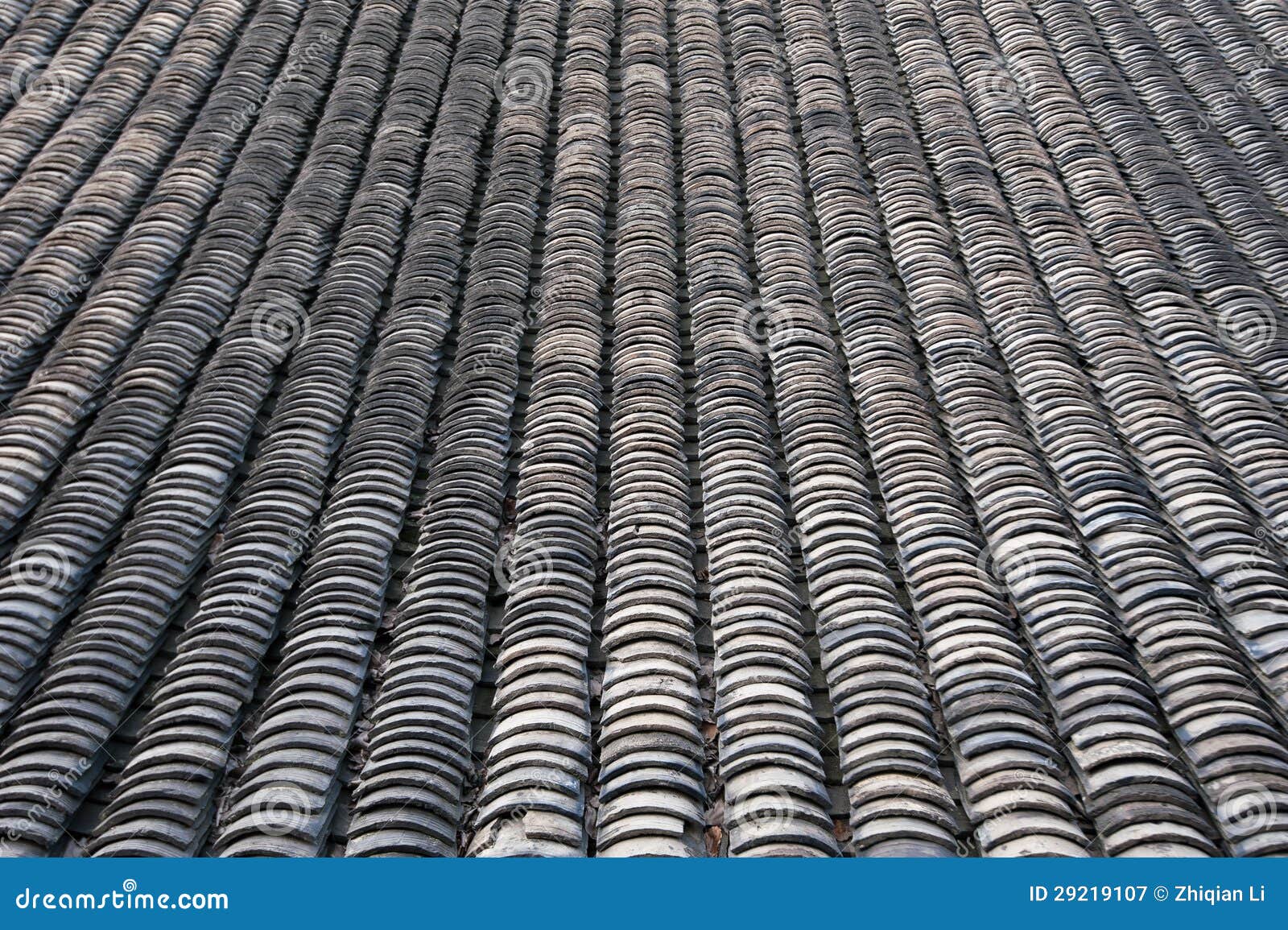 Roof tiles stock image. Image of traditional, china, tile - 29219107