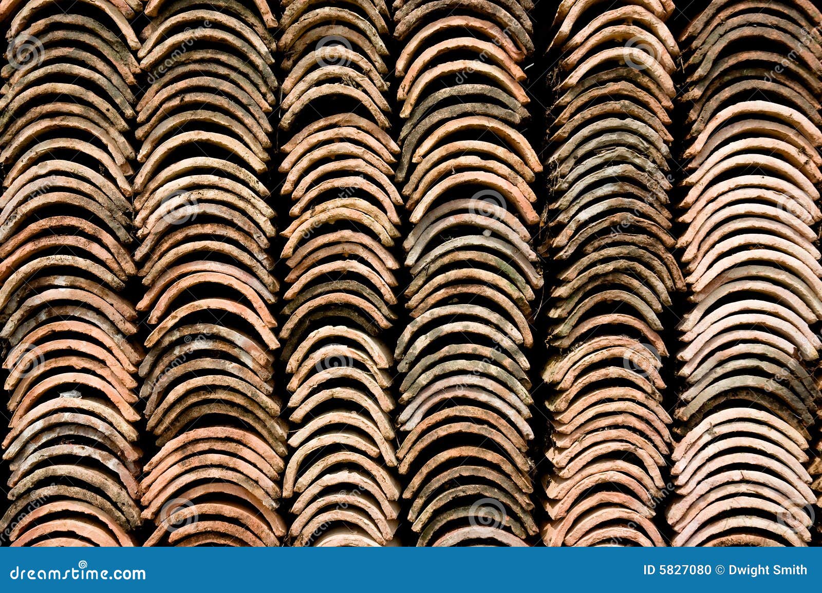 Roof Tiles stock photo. Image of detail, stacks, rows - 5827080