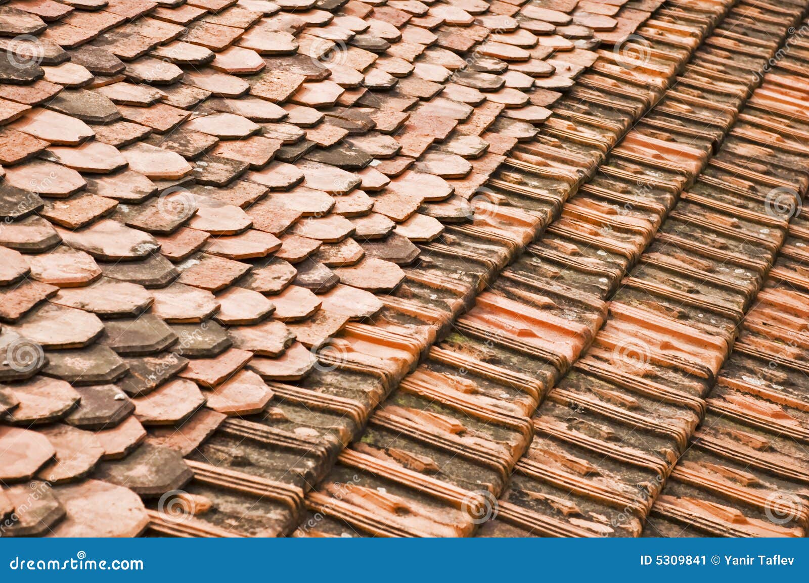 Roof tiles background stock image. Image of house, outdoor - 5309841