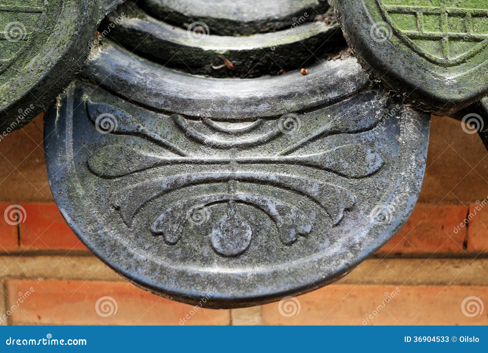 Roof tiles designs Korea stock image. Image of antique - 36904533