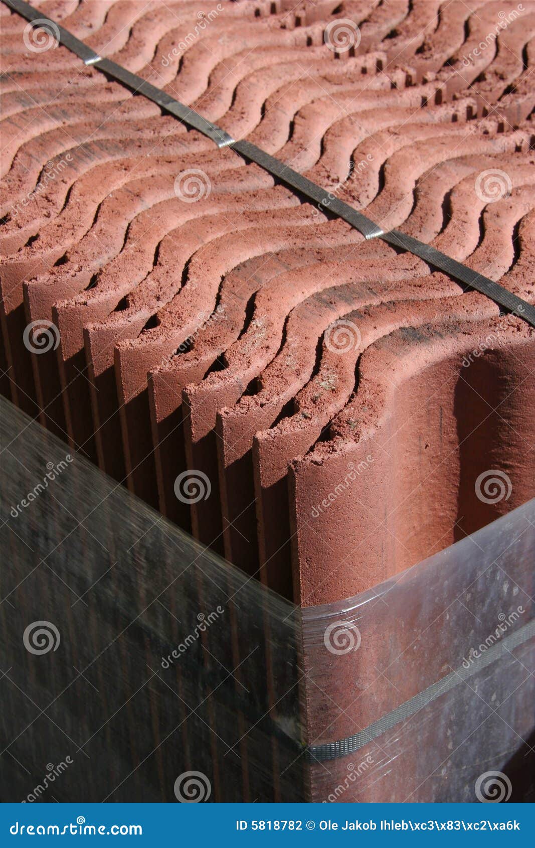 Roof tiles package stock photo. Image of tile, roof, package - 5818782