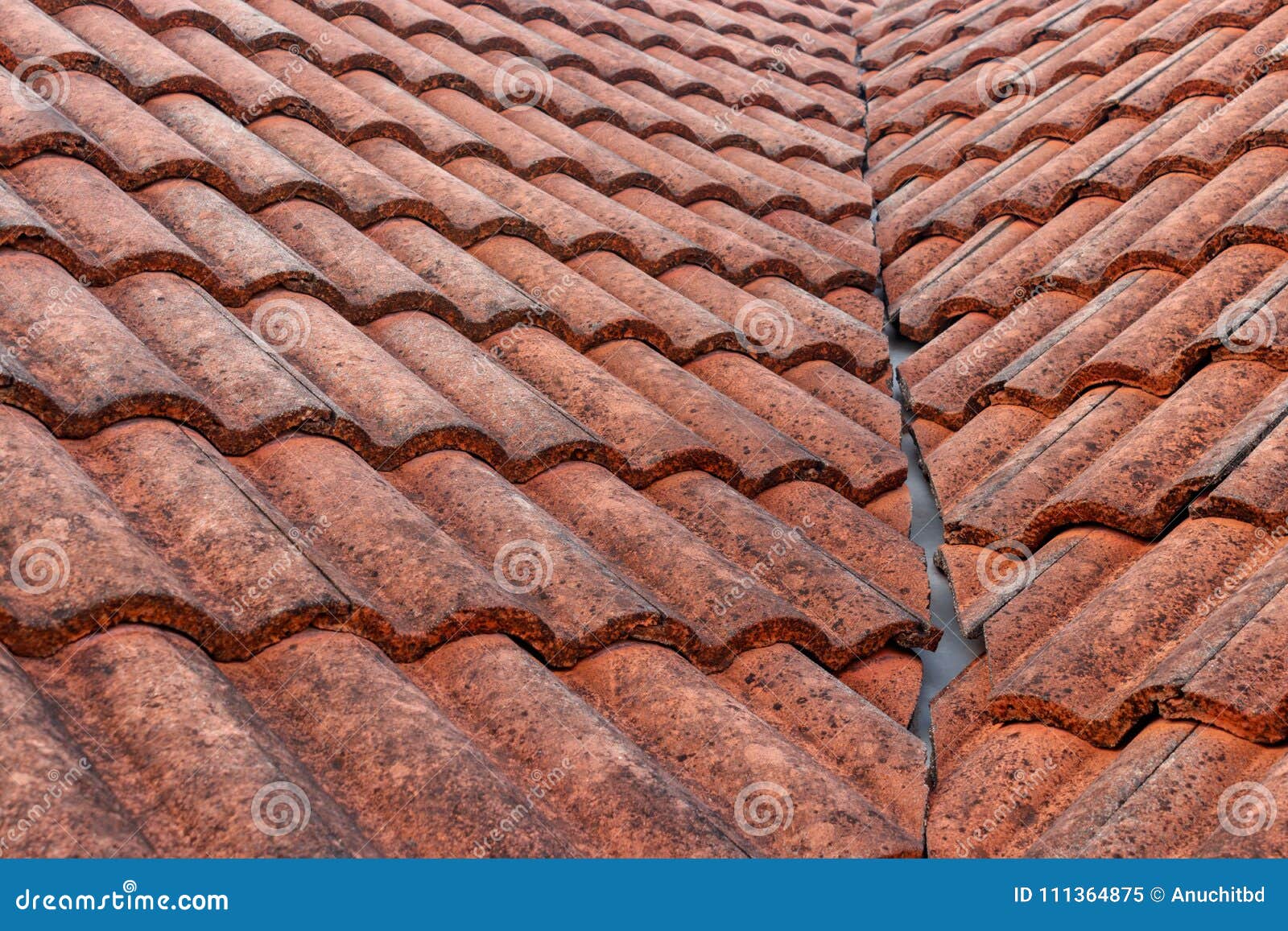 Roof Tiles Pattern Background Stock Image - Image of roofing, color ...