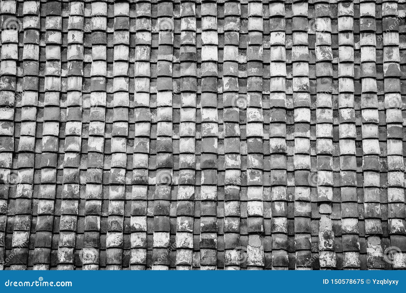 Roof tiles pattern stock image. Image of roof, tiles - 150578675