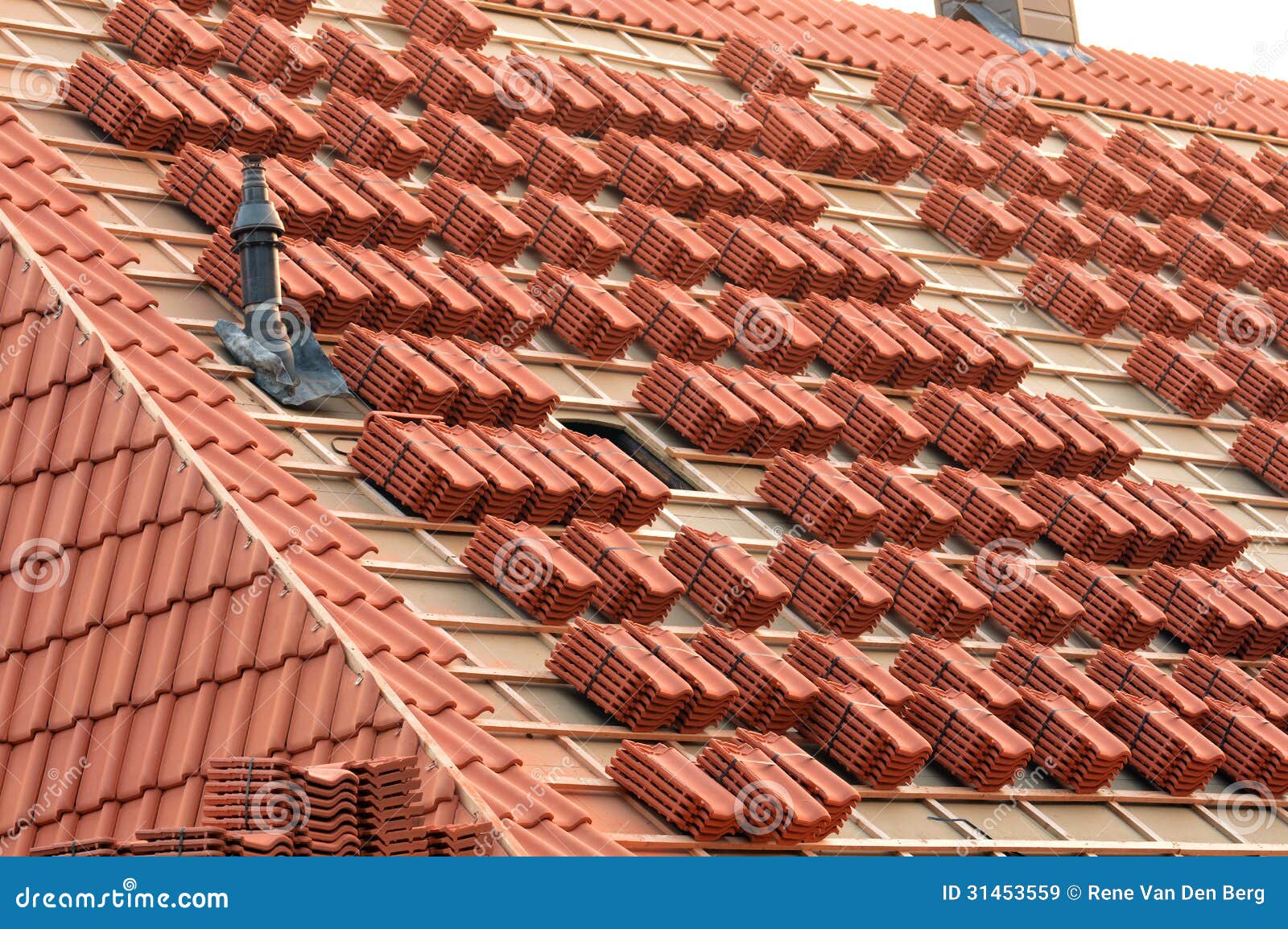 Roof tiles stock image. Image of design, roof, cover - 31453559