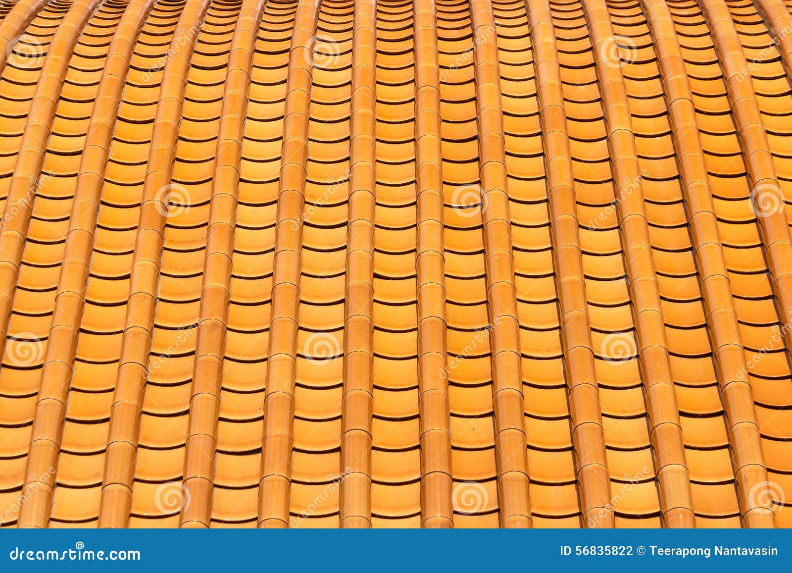 Roof tiles. stock photo. Image of asian, design, texture - 56835822