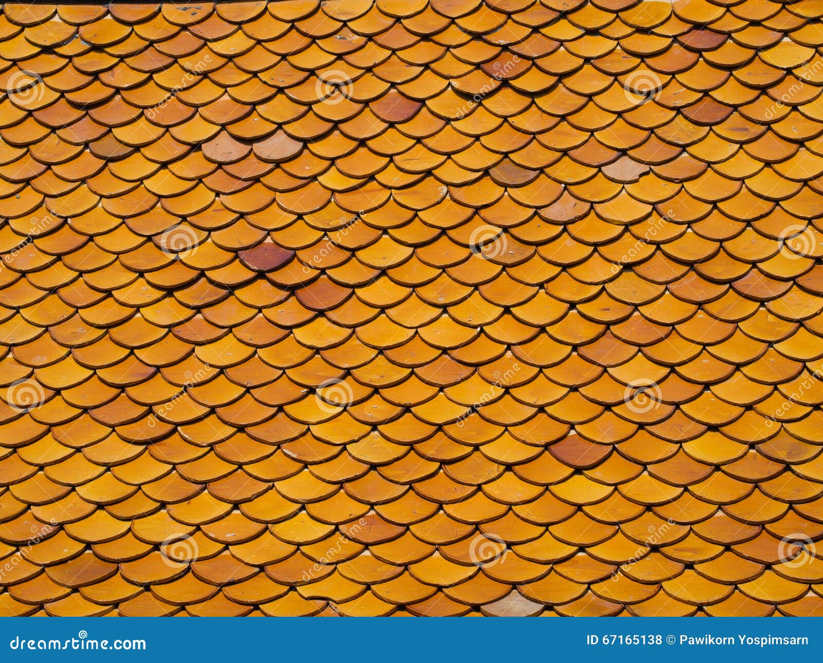 Roof Tiling. Seamless Texture Stock Photo - Image of construction ...