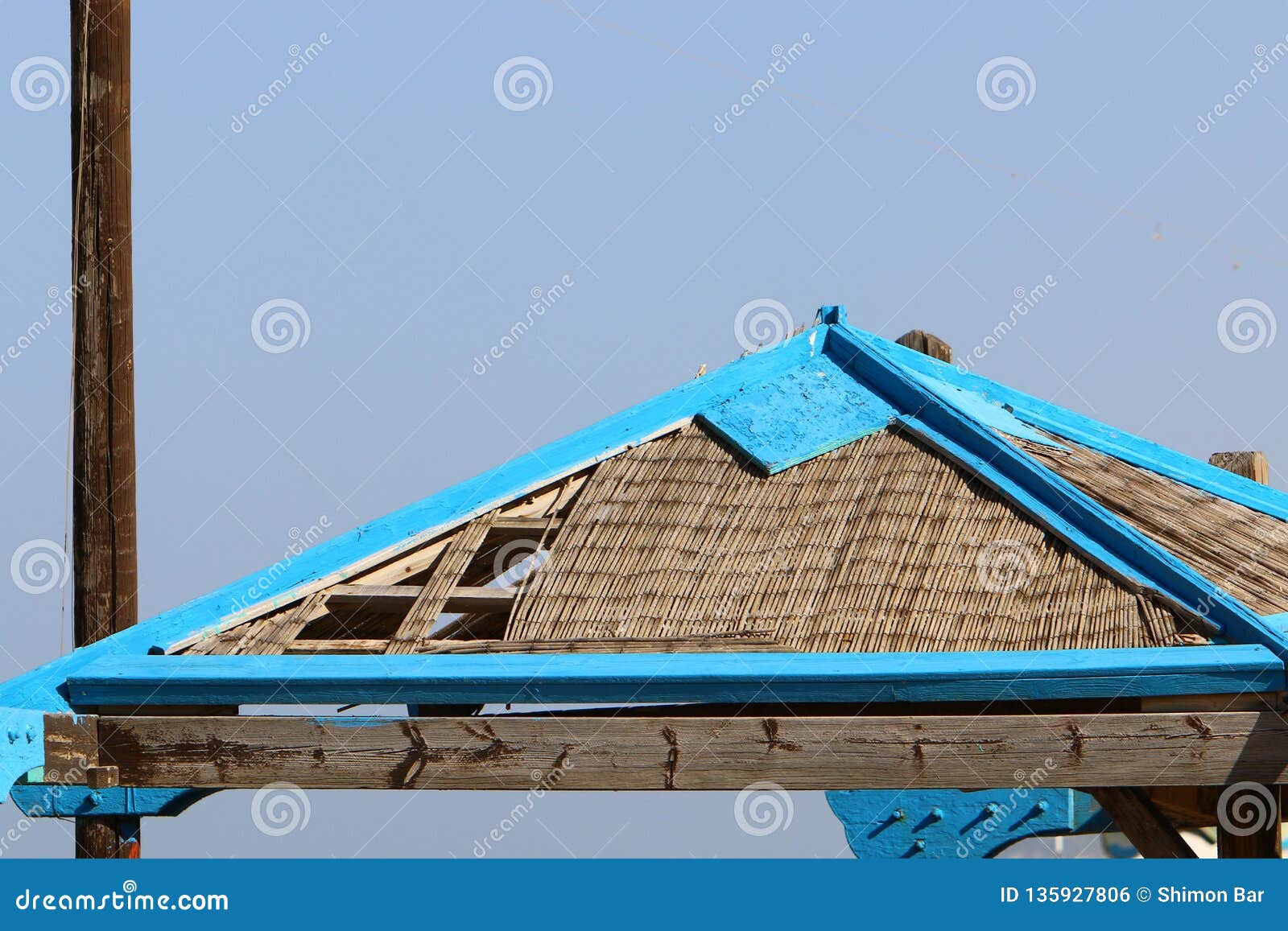 Roof - Upper Building Structure Stock Photo - Image of tourism, summer ...