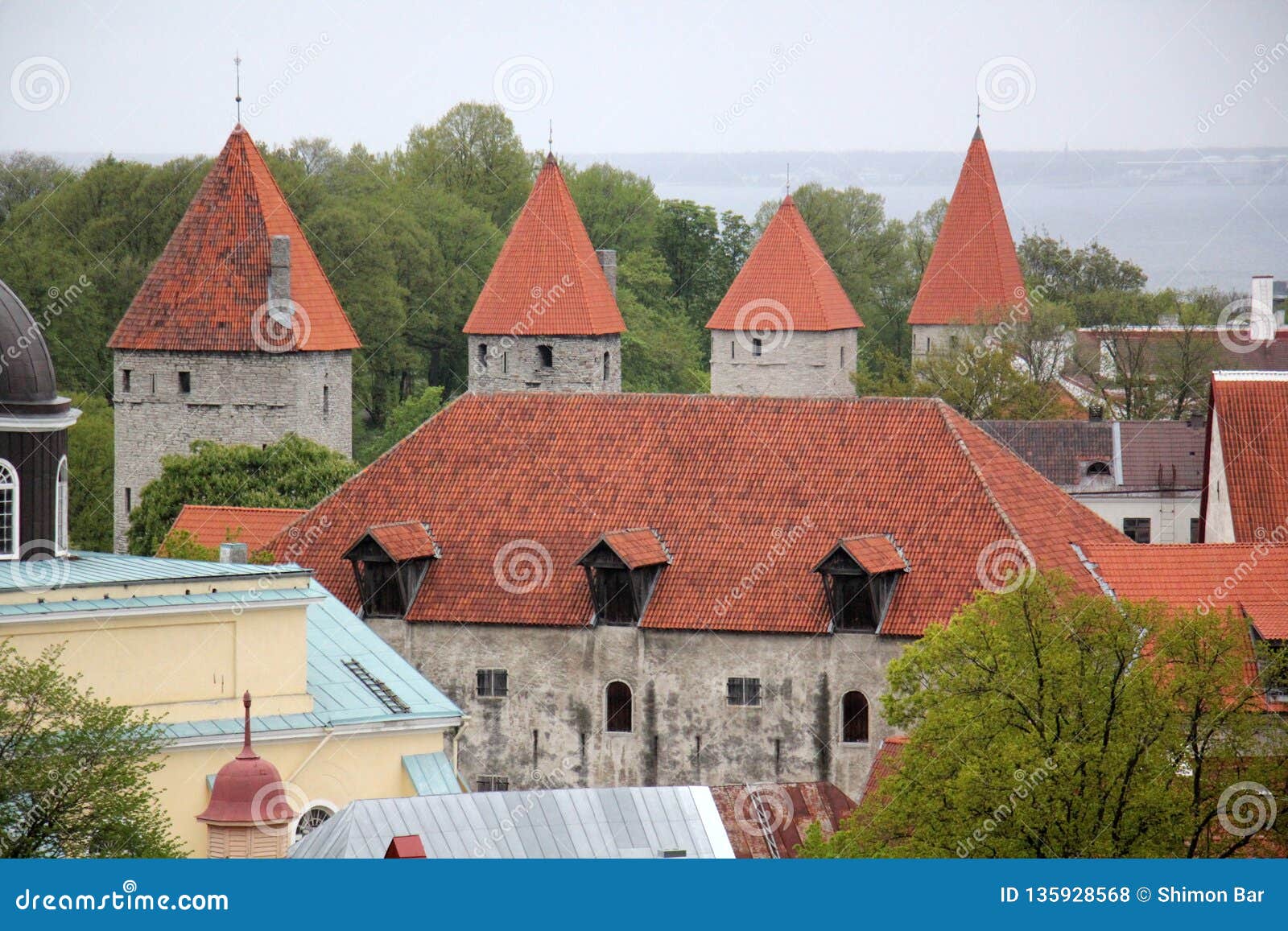 Roof - The Upper Structure Of The Building And Structures Royalty-Free ...