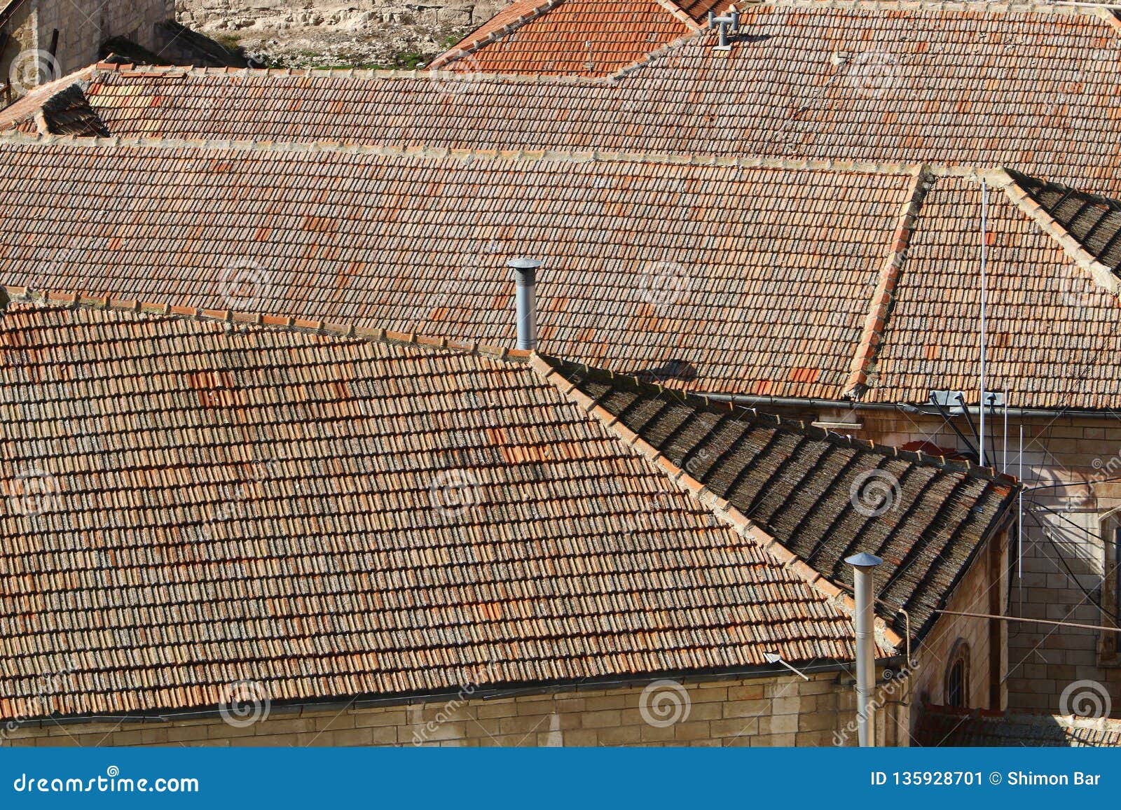 Roof - Upper Building Structure Stock Image - Image of architecture ...