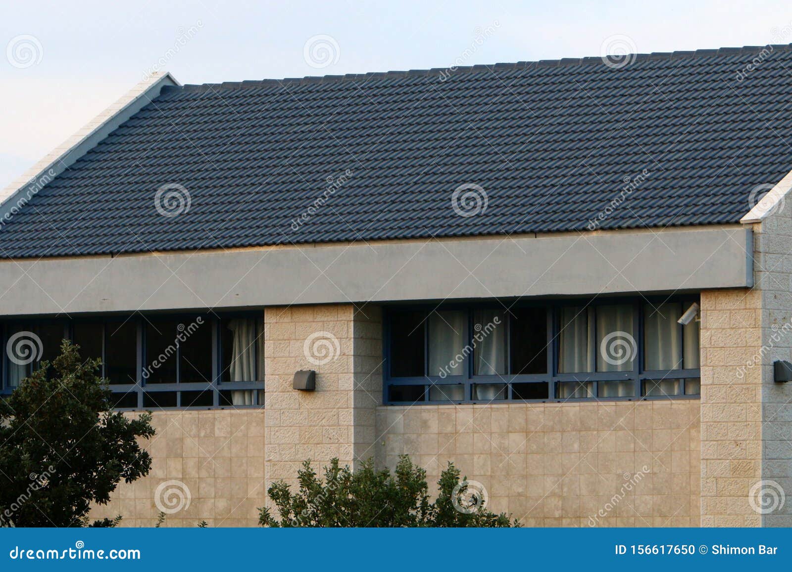 Roof - the Upper Structure of the Building and Structures Stock Photo ...