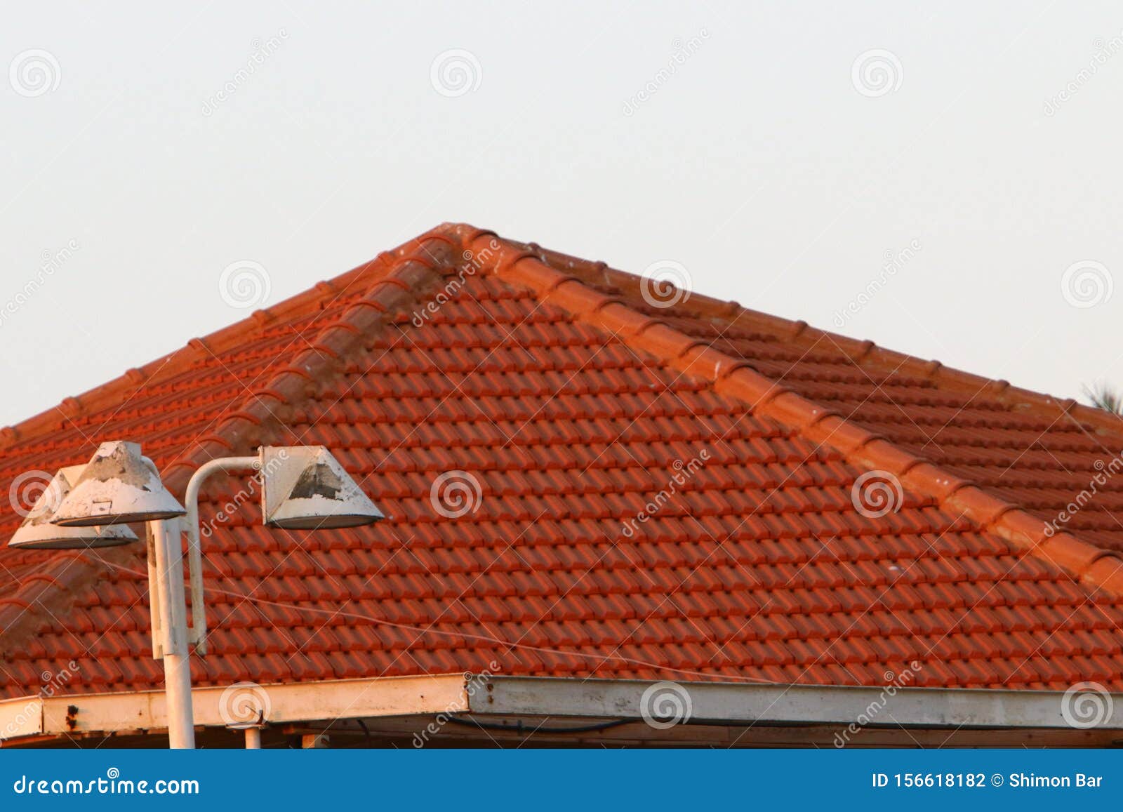 Roof - the Upper Structure of the Building and Structures Stock Photo ...