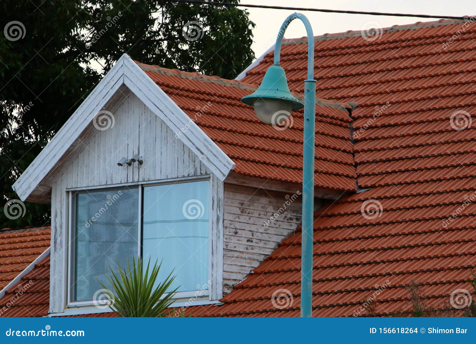 Roof - the Upper Structure of the Building and Structures Stock Photo ...
