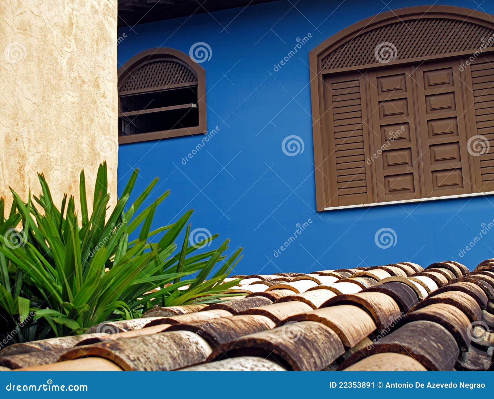 Roof and wall stock image. Image of house, architectural - 22353891