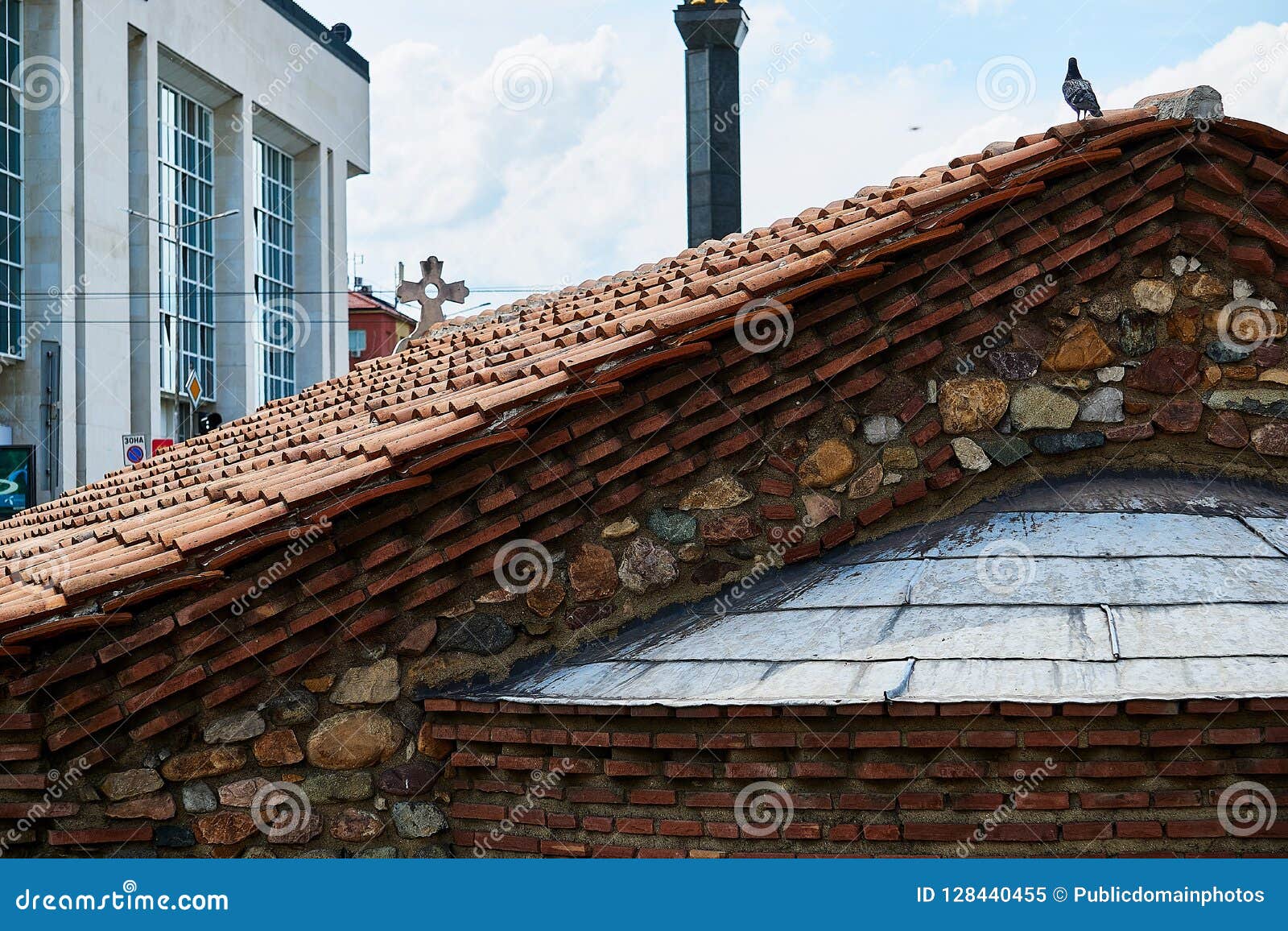 Roof, Wall, Landmark, Brick Picture. Image: 128440455
