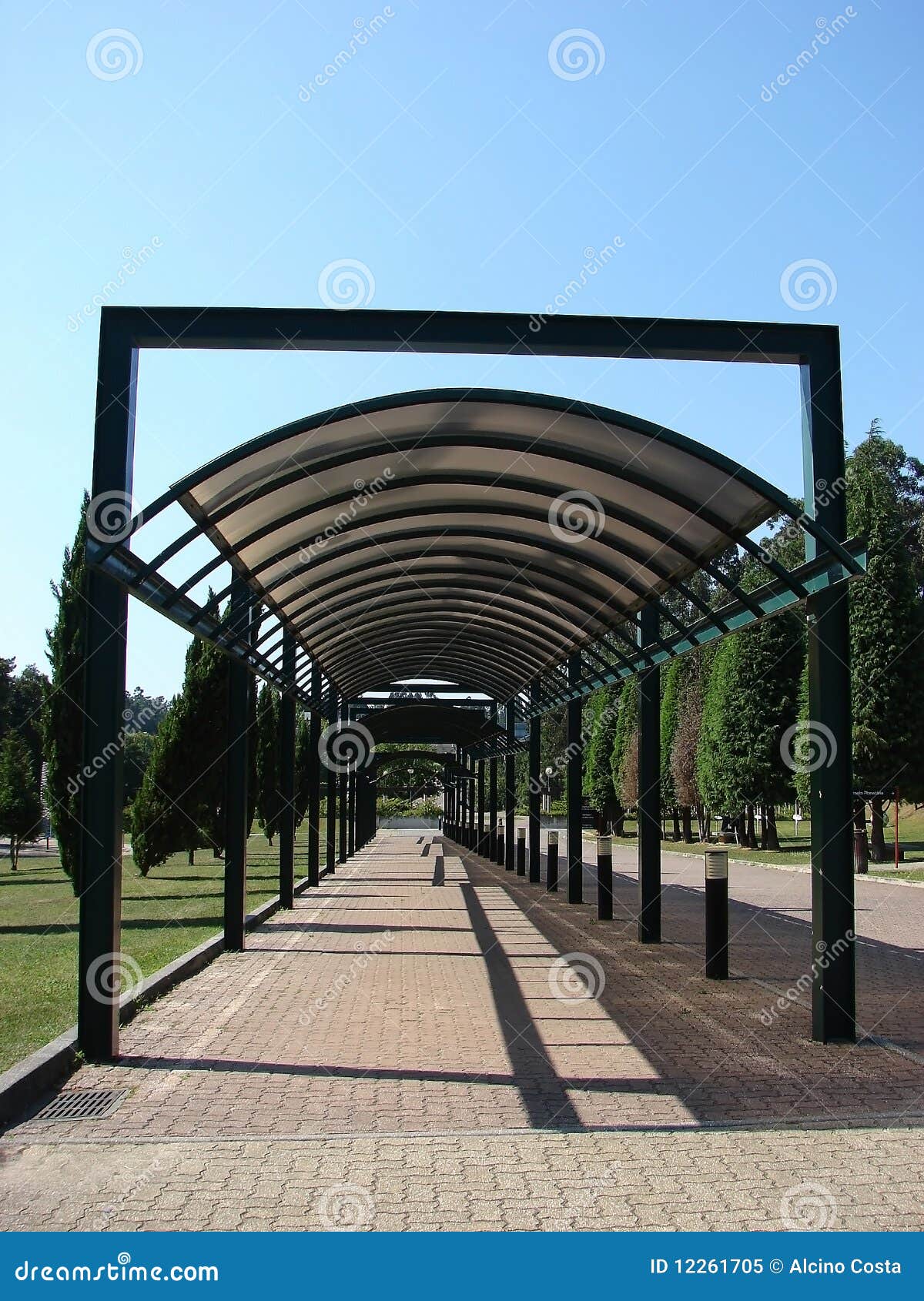 Roofing stock image. Image of blue, corridor, passage - 12261705