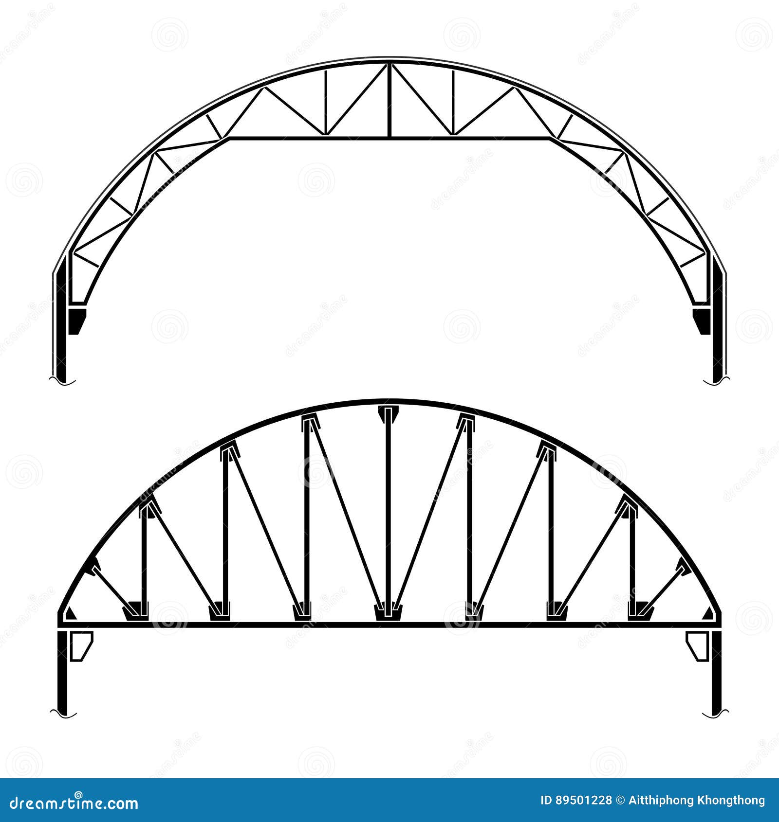 Roofing Building, Dome Shaped, Vector Illustration Stock Vector ...