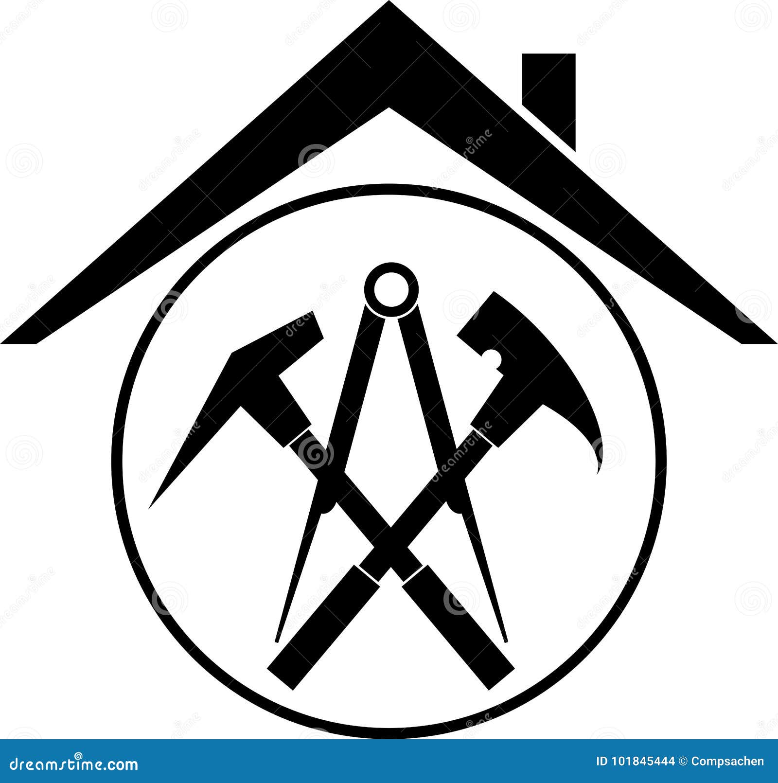 Roofing Tools, Roofing Tools Logo, Carpenter Tools, Tools Logo, Roofing ...