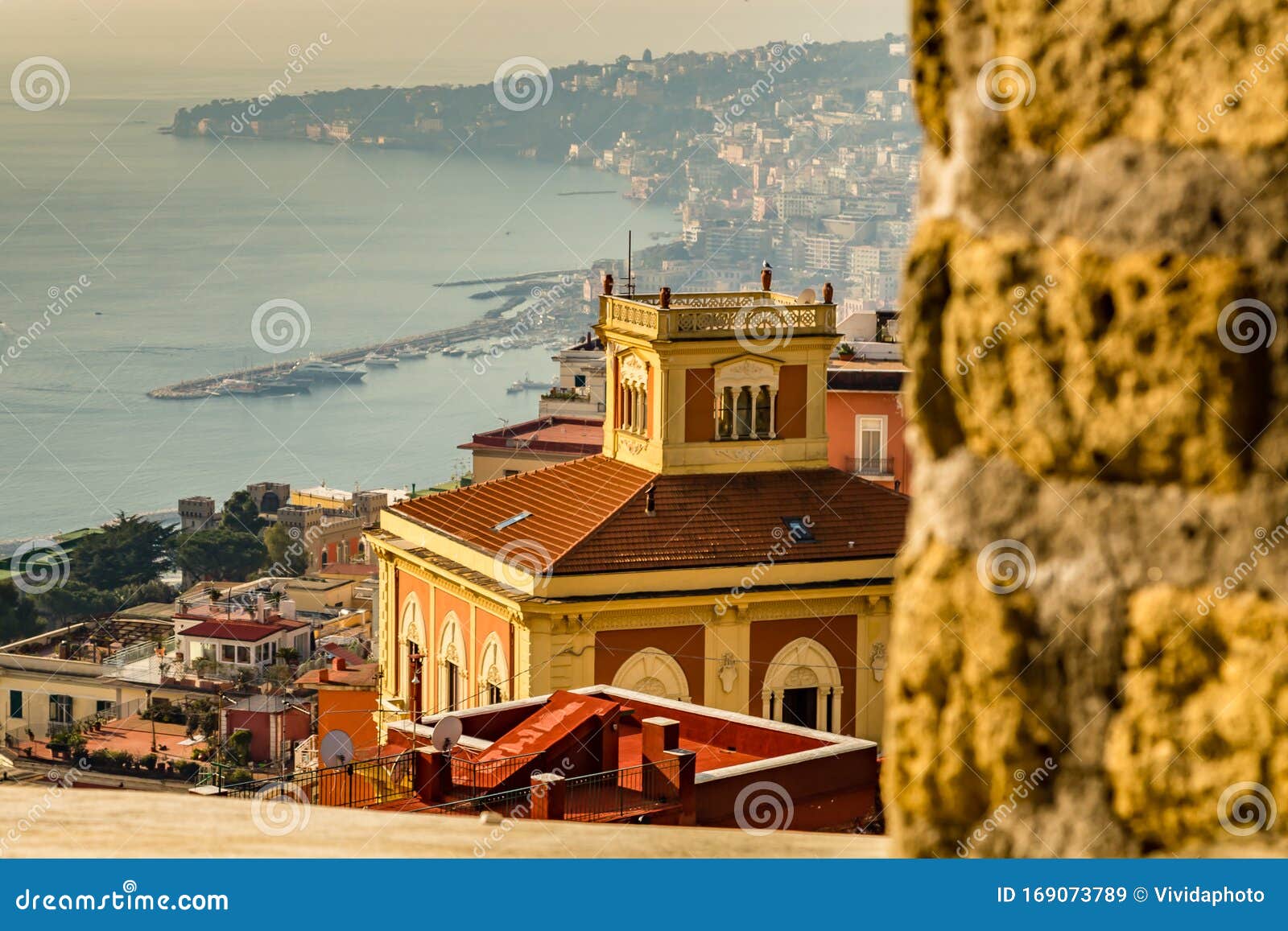 Roofs of Napoli stock image. Image of napoli, rooftop - 169073789