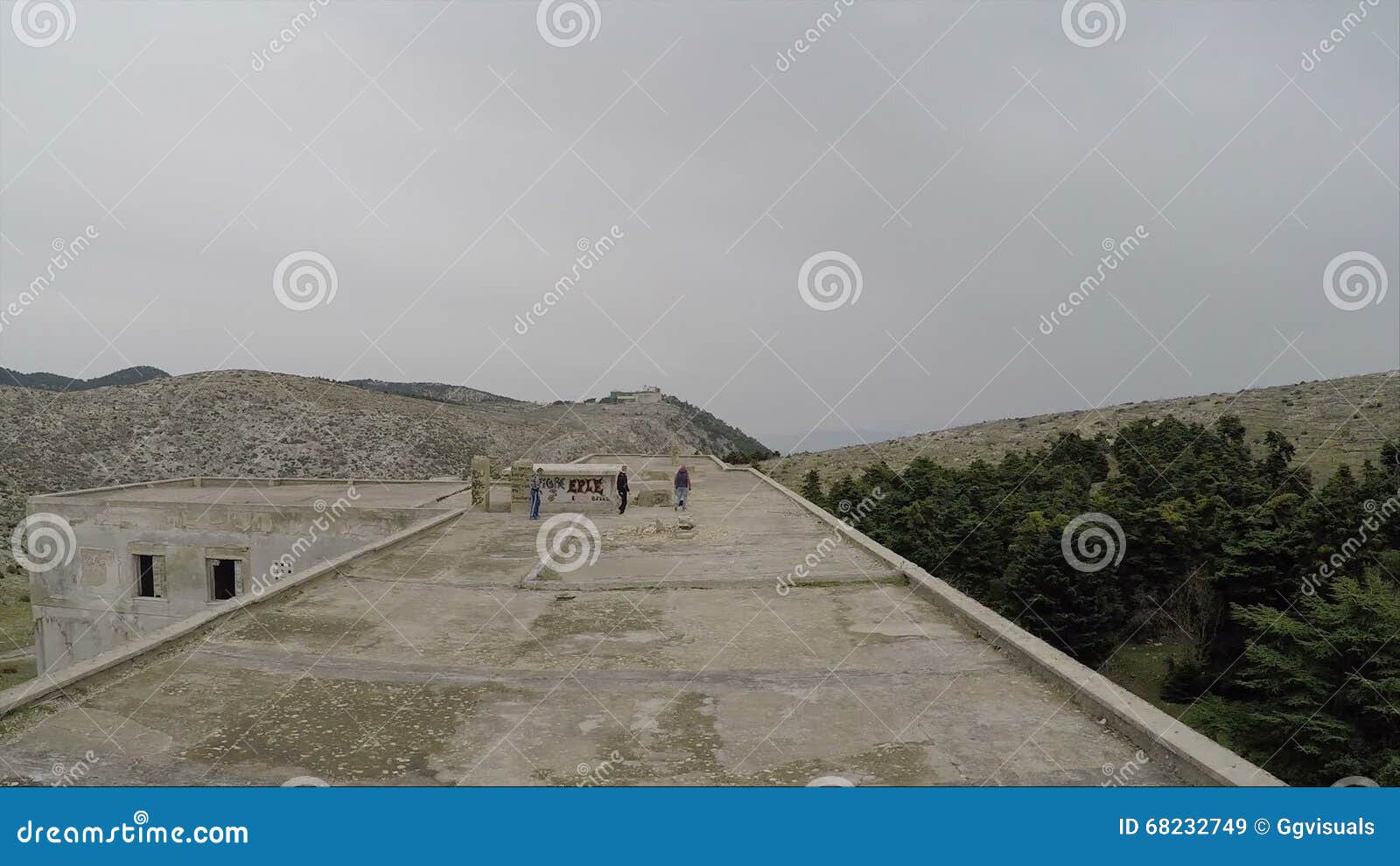 Rooftop of an Abandoned Building Stock Video - Video of roof, rooftop ...