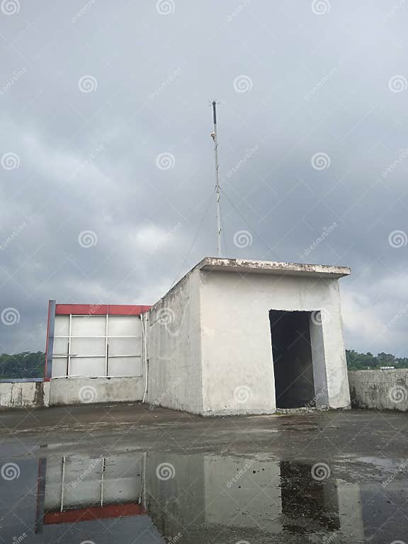 Rooftop of a Building after the Rain Stock Image - Image of view ...