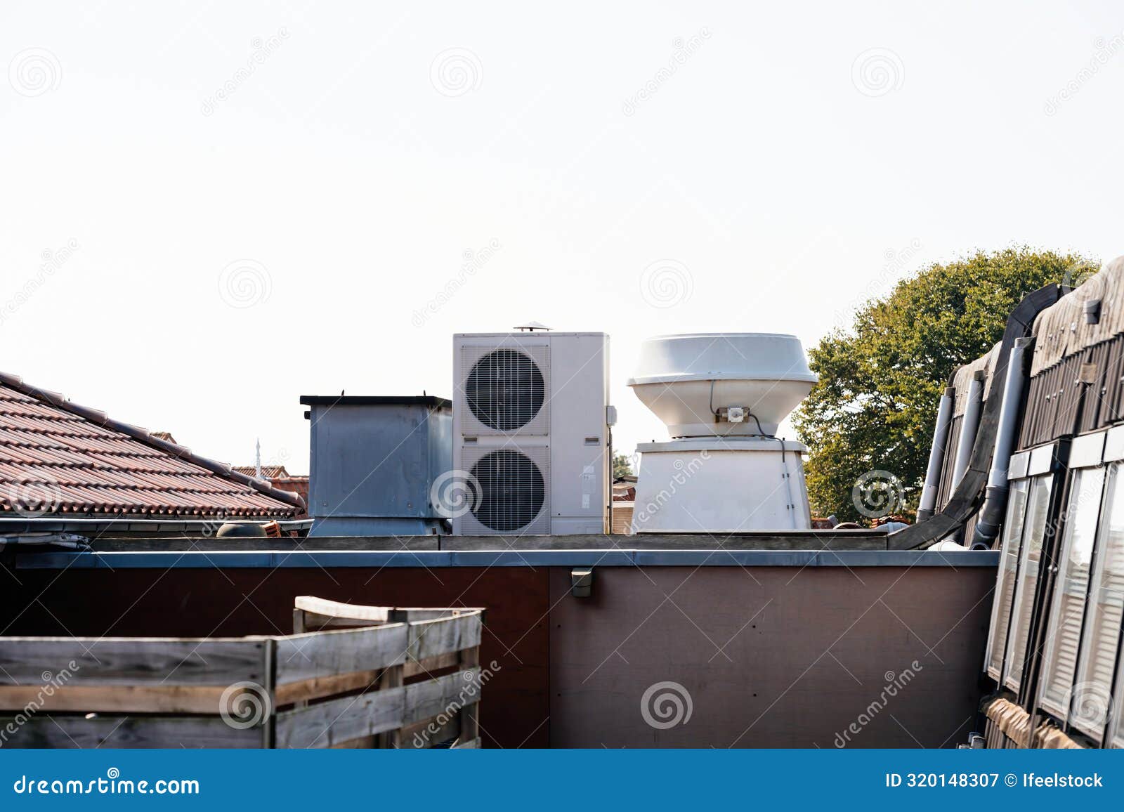 Rooftop Hvac System Stock Image | CartoonDealer.com #289708411