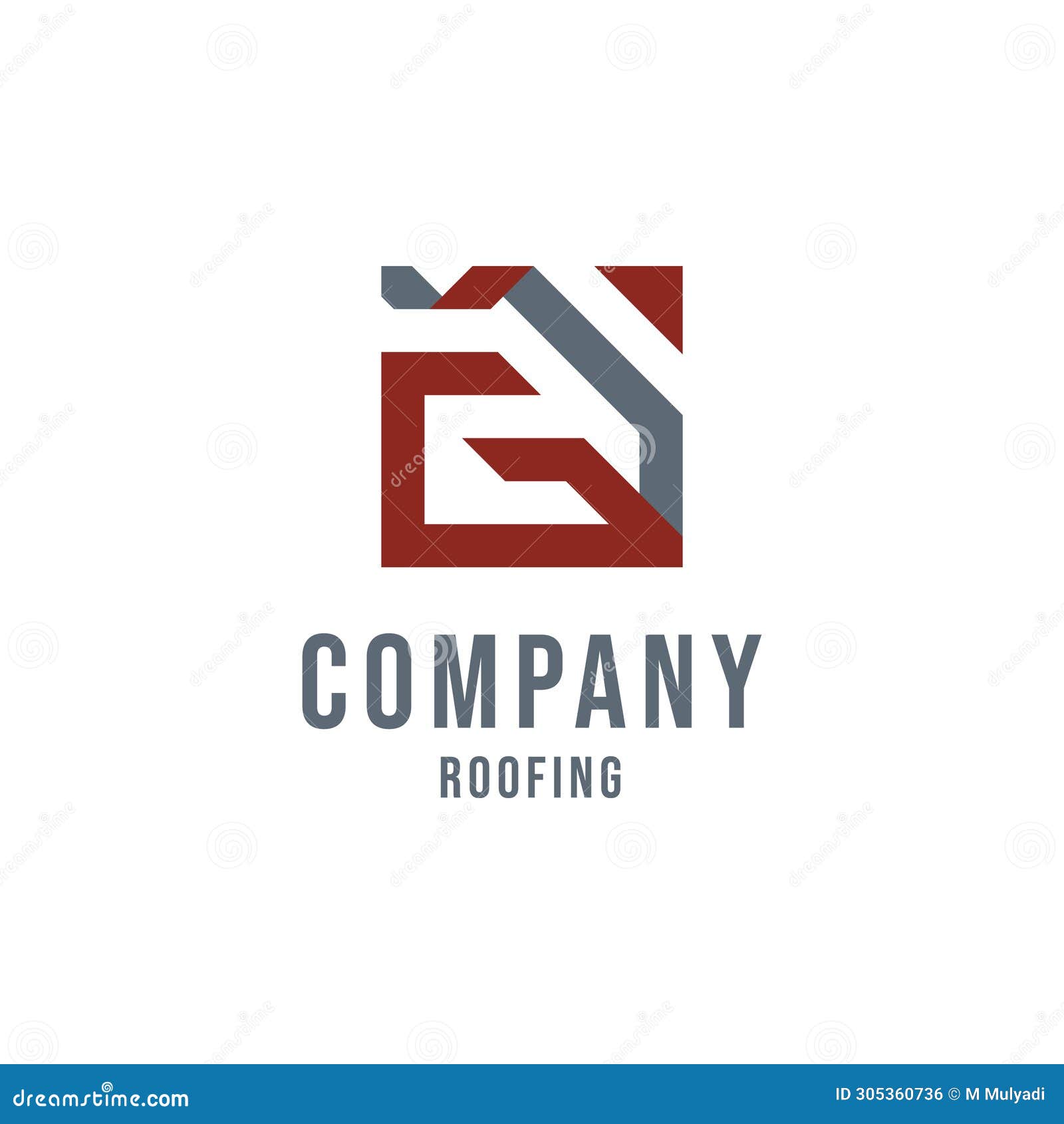 Rooftop Letter G Logo. stock illustration. Illustration of repair ...