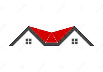 Rooftop logo for design stock vector. Illustration of object - 87657969