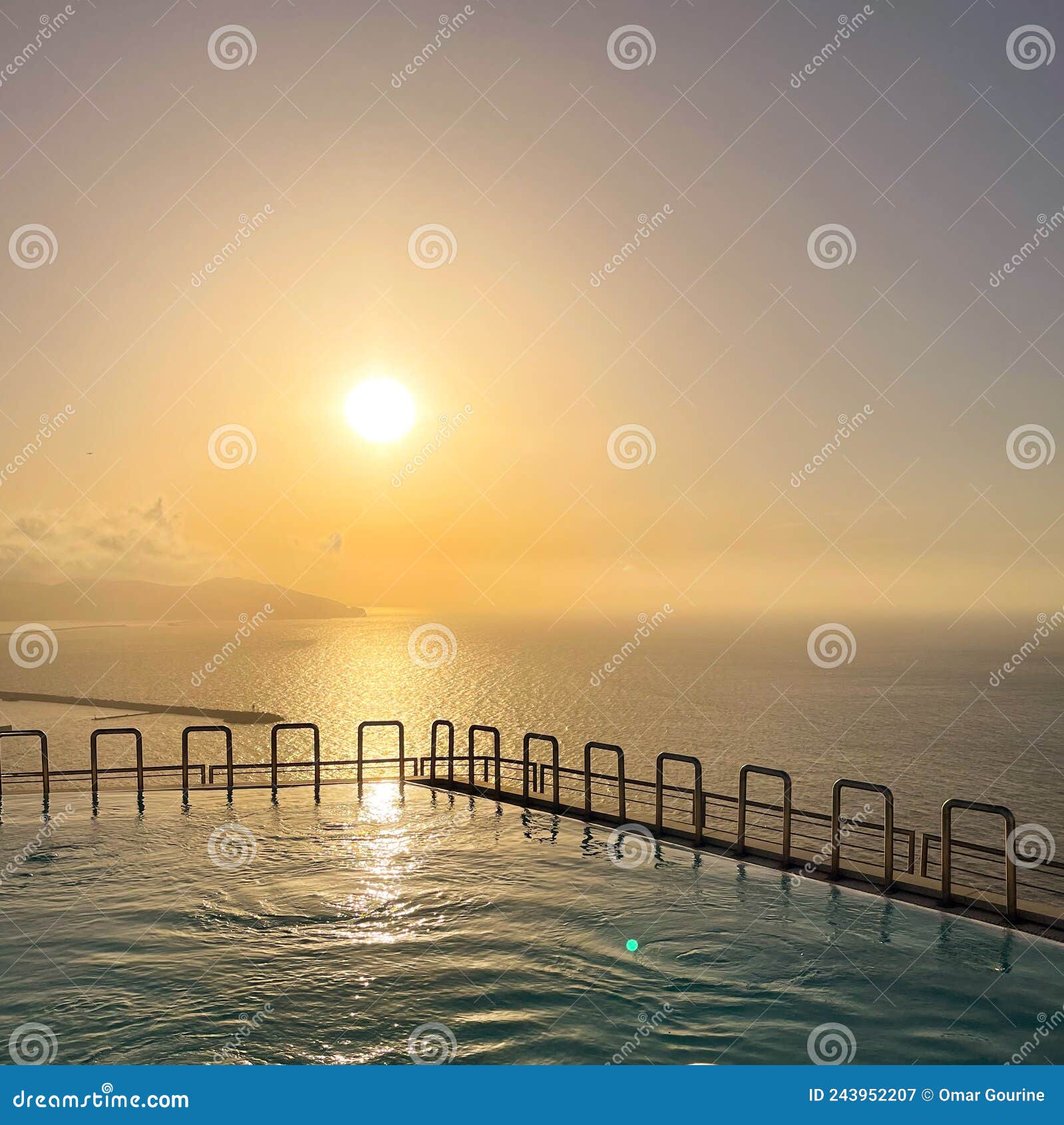 Rooftop Pool Fourpoints by Sheraton Oran Stock Image - Image of ...