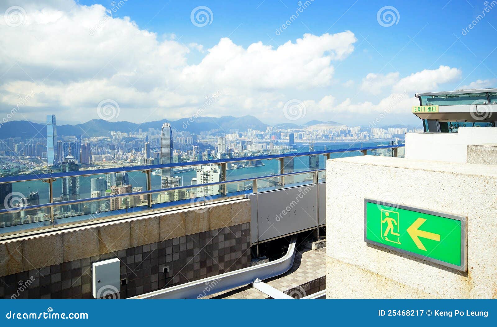 Rooftop of a skyscraper stock image. Image of spring - 25468217