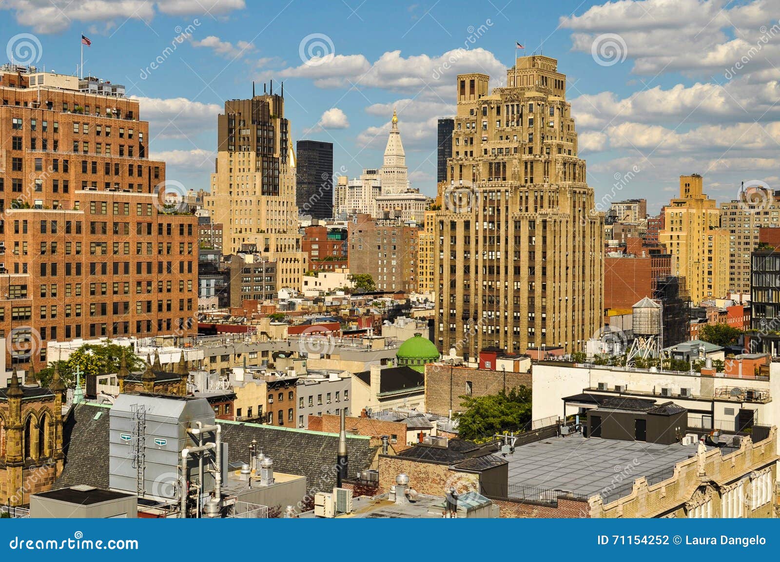 Rooftop View stock photo. Image of cityscape, office - 71154252